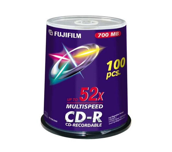 Fuji CD-R 52xSpeed (Cake 100 szt.) - Dobra cena, Opinie w Sklepie RTV ...