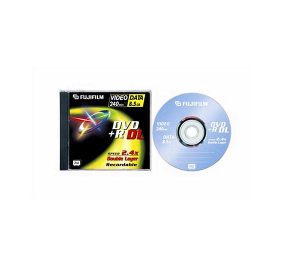 Fuji DVD+R 2,4xSpeed Double Layer (Jewel Case 1 szt.) w Sklepie RTV ...