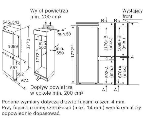 Lodówka Bosch KIV38V00 - Opinie, Cena