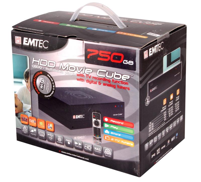 Dysk Emtec Movie Cube R-Q800 WI-FI 750GB - Opinie, Cena - RTV EURO AGD