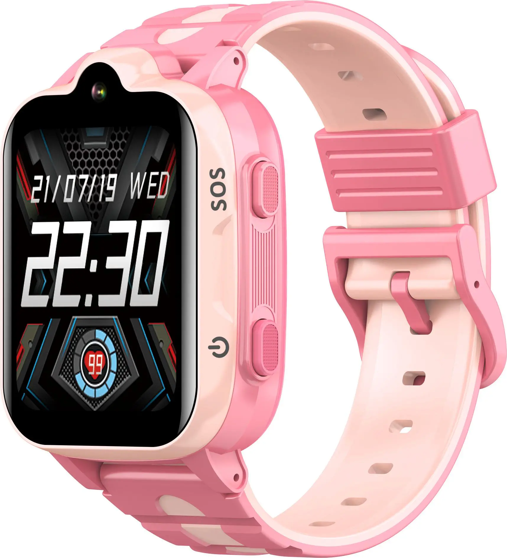 Smartwatch Bemi Play 53mm GPS LTE Różowy - Opinie, Cena - RTV EURO AGD