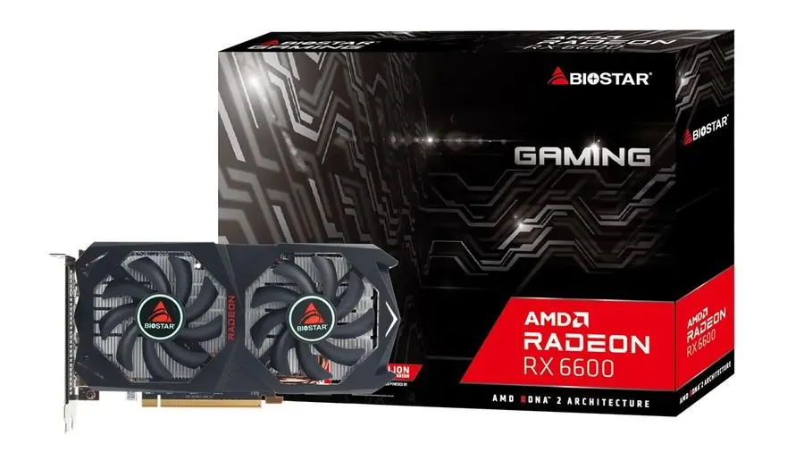Karta graficzna Biostar Radeon RX 6600 8GB GDDR6 128bit FSR - Opinie ...