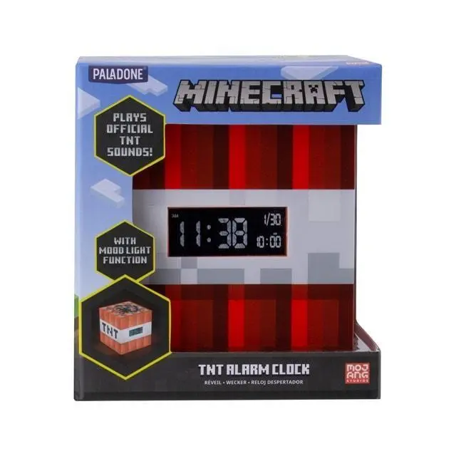 Paladone Minecraft TNT Alarm Clock - Dobra cena, Opinie w Sklepie RTV ...