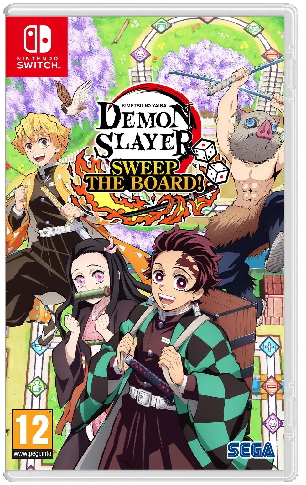 Demon Slayer Kimetsu no Yaiba Sweep the Board! Gra na Nintendo Switch ...