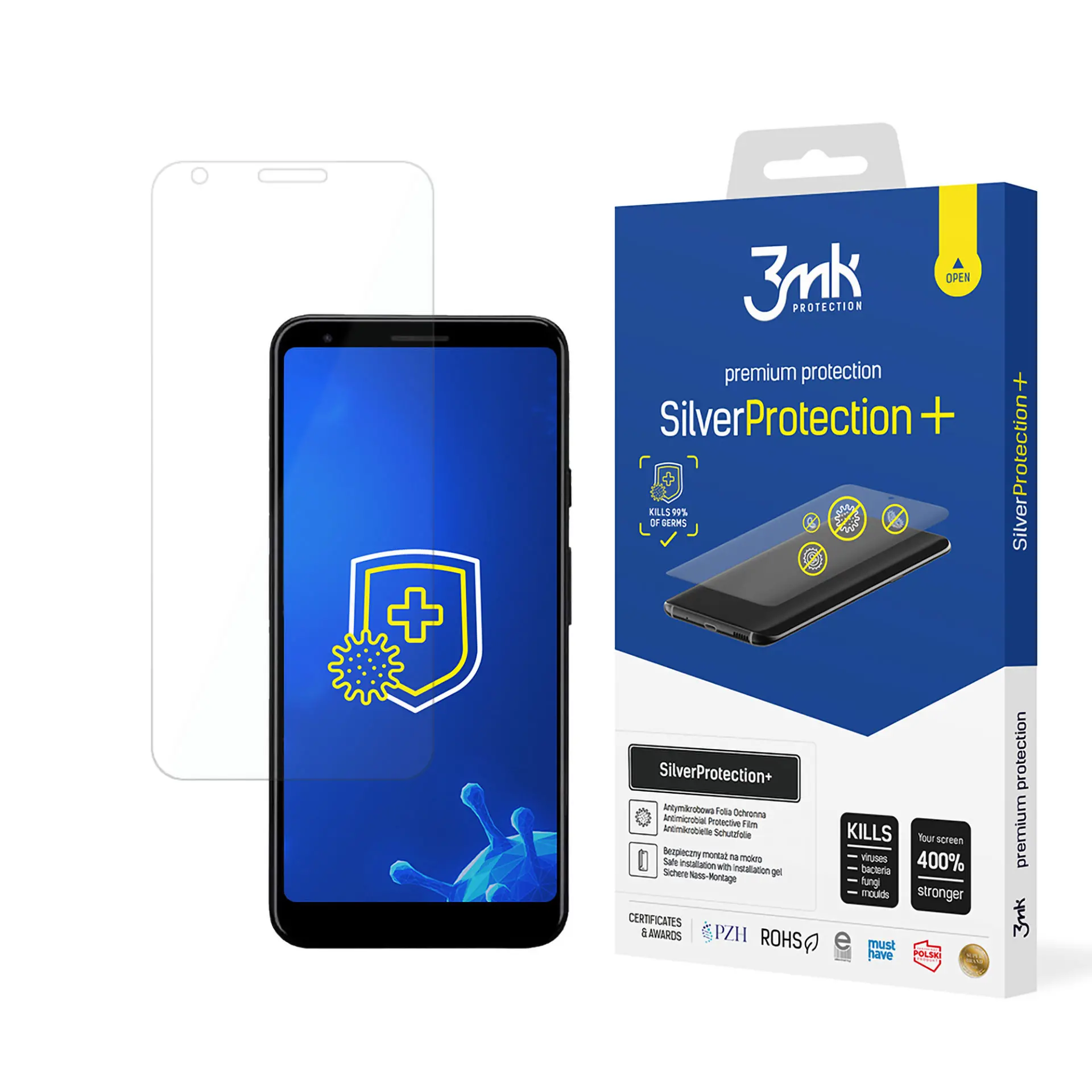Folia ochronna 3mk Silverprotection+ do Google Pixel 3a XL - Opinie ...