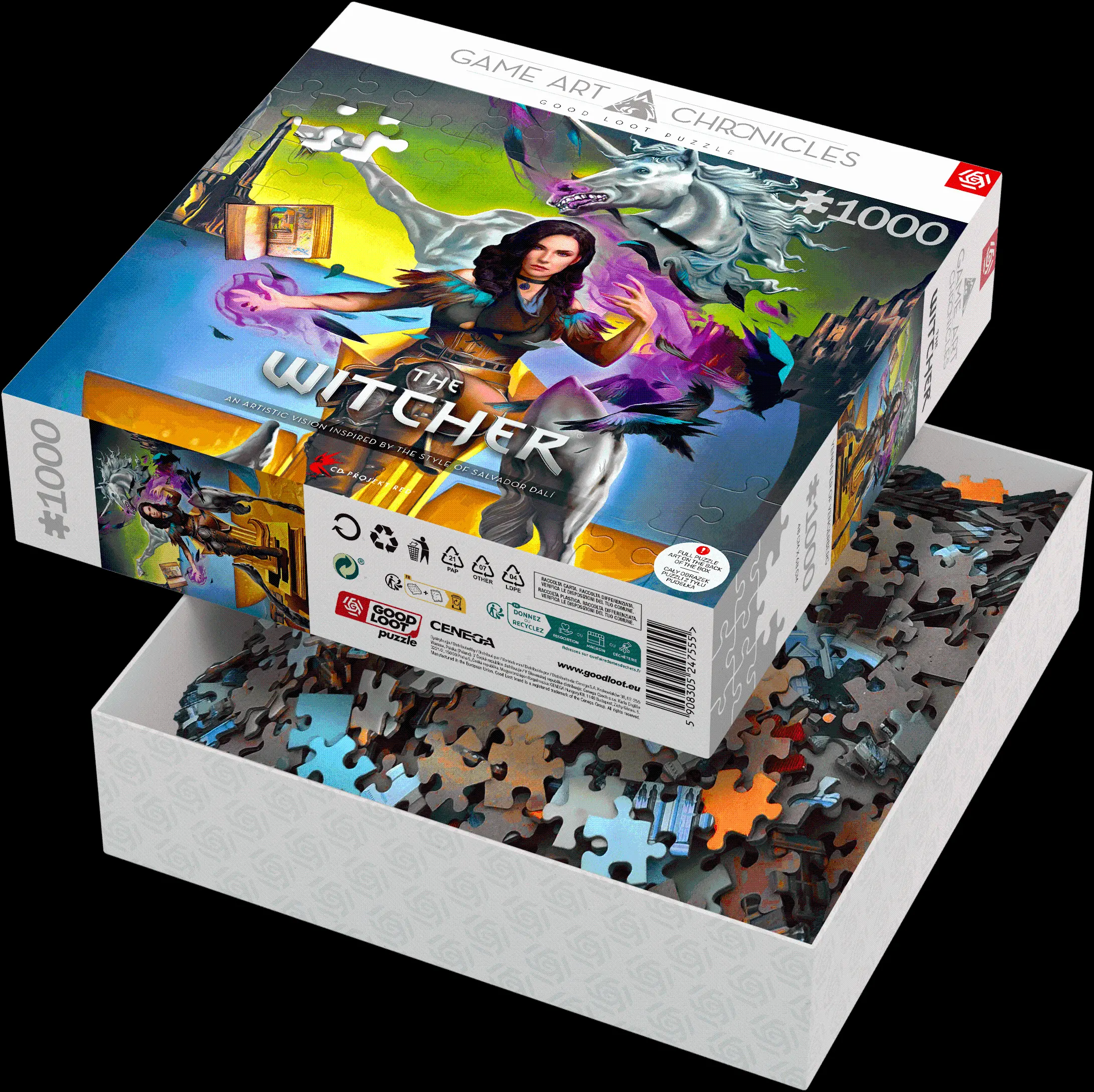 Good Loot The Witcher Yennefer & Salvador Dali Game Art Chronicles ...