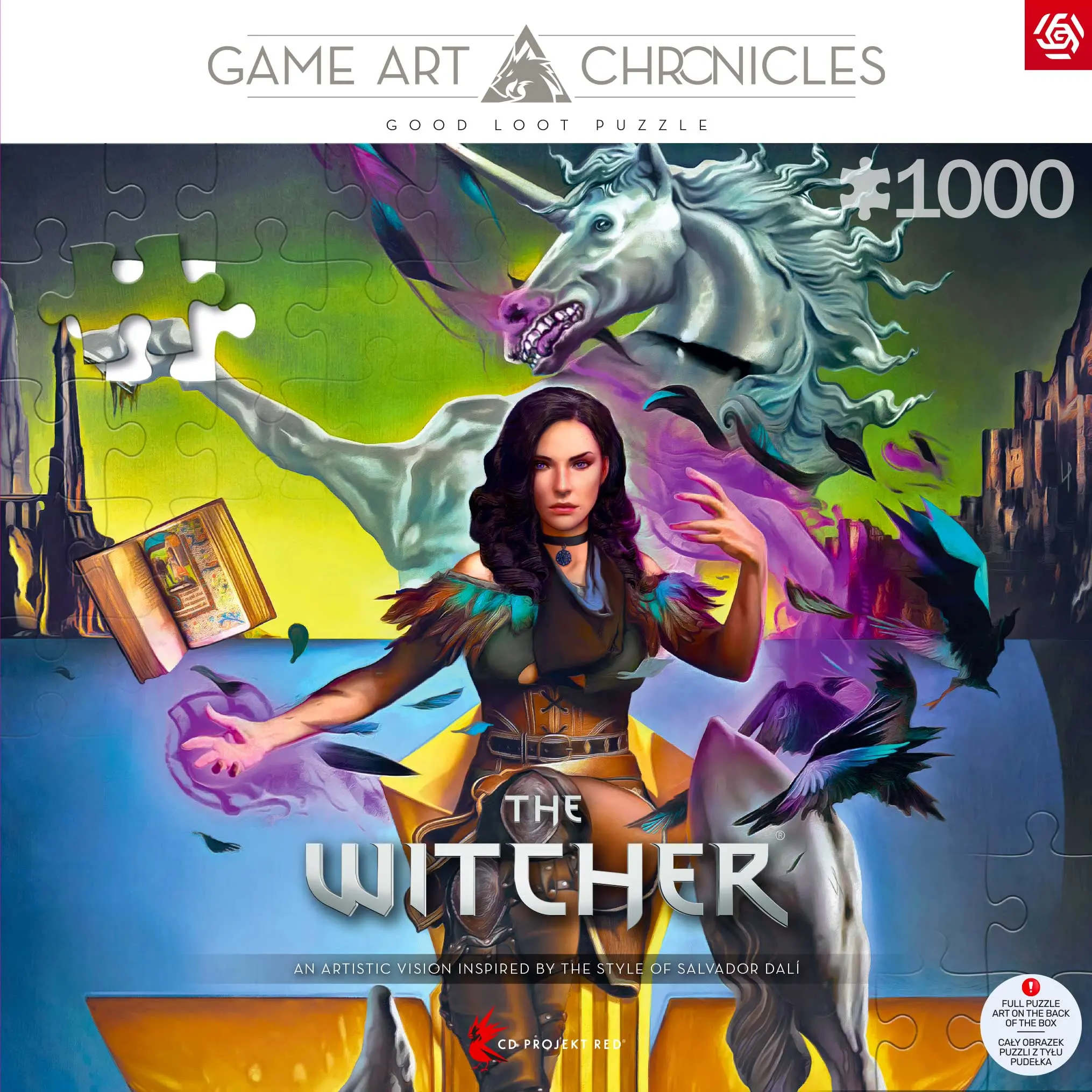 Good Loot The Witcher Yennefer & Salvador Dali Game Art Chronicles ...