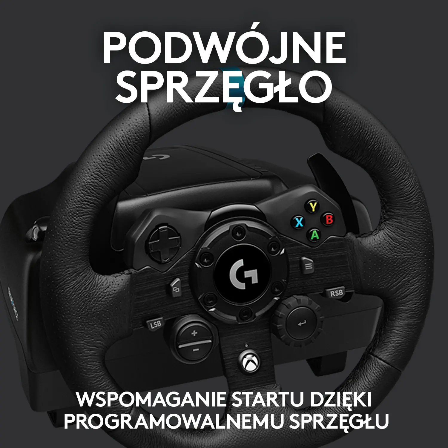 Logitech G923 z pedałami do Xbox Series X/S, Xbox One, PC Force ...