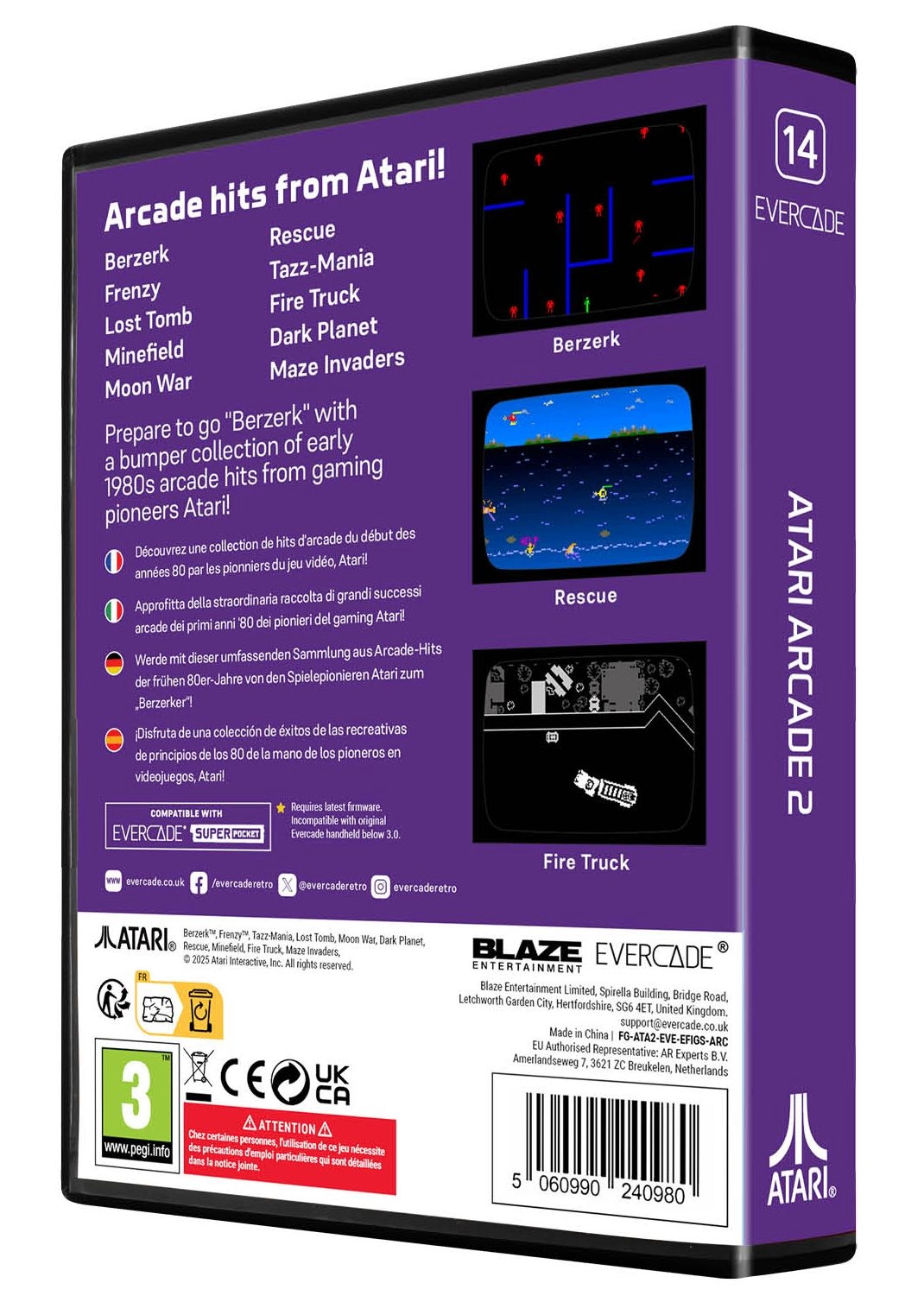 Evercade Atari Arcade 2 - Dobra cena, Opinie w Sklepie RTV EURO AGD