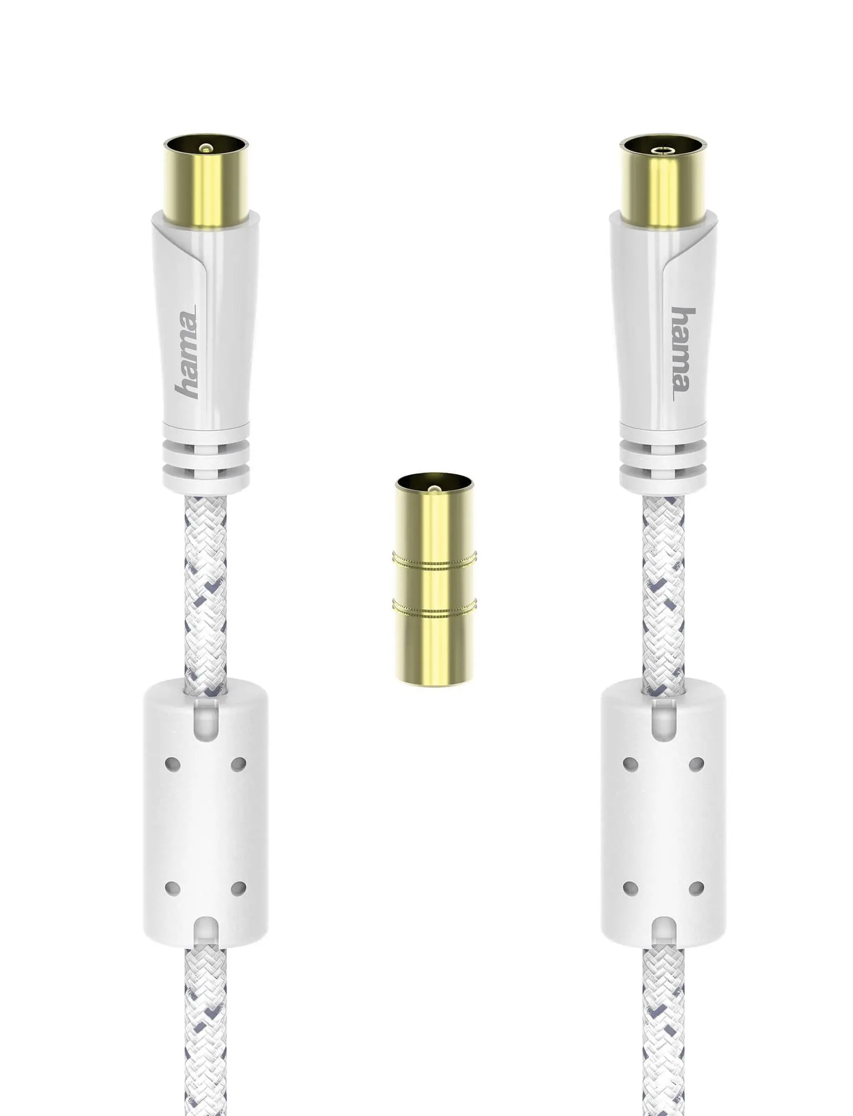 Kabel antenowy Hama 1122446 120dB 1,5m Biały - Opinie, Cena - RTV EURO AGD