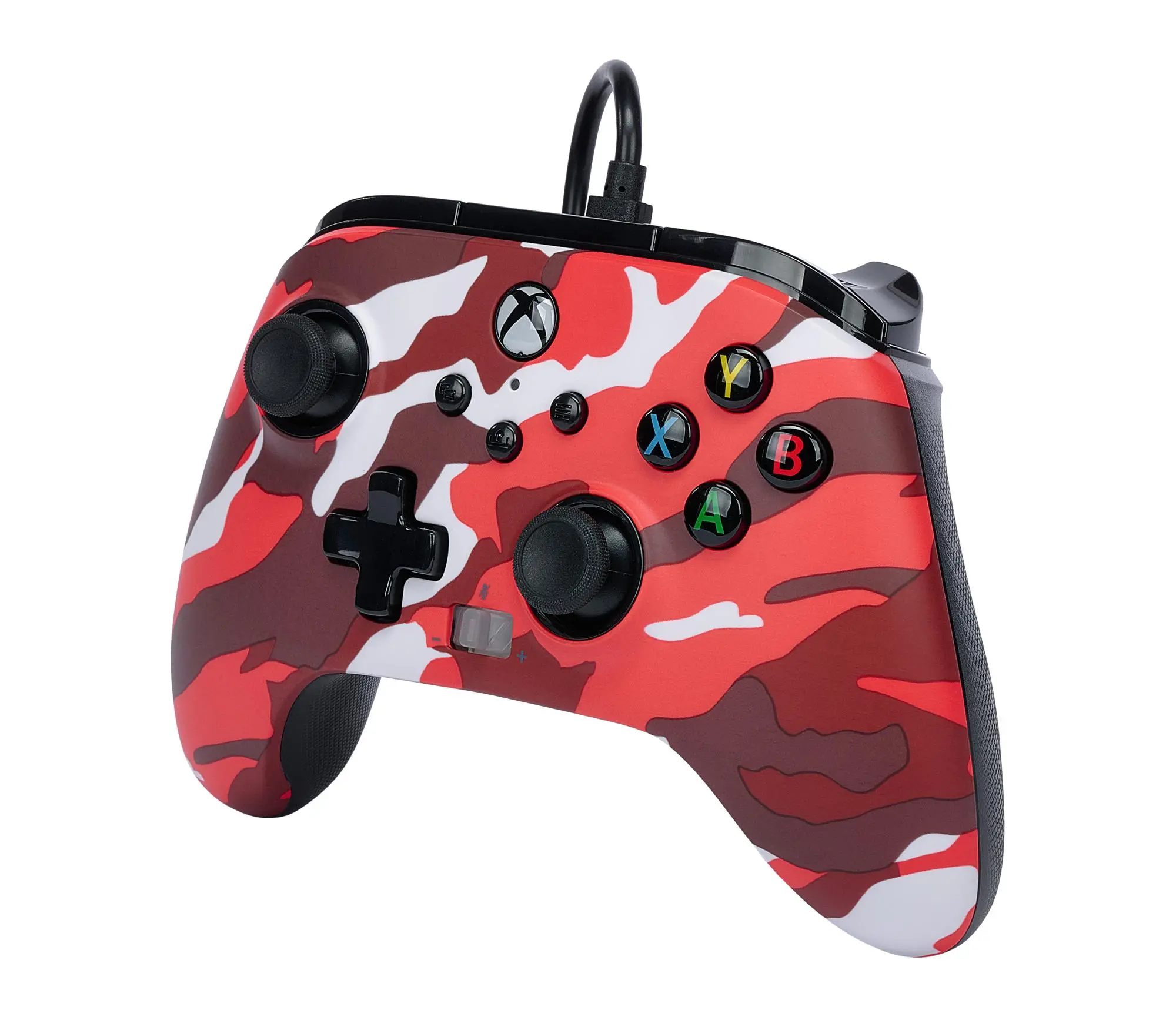 PowerA Enhanced Red Camo do Xbox Series X/S, Xbox One, PC Przewodowy ...