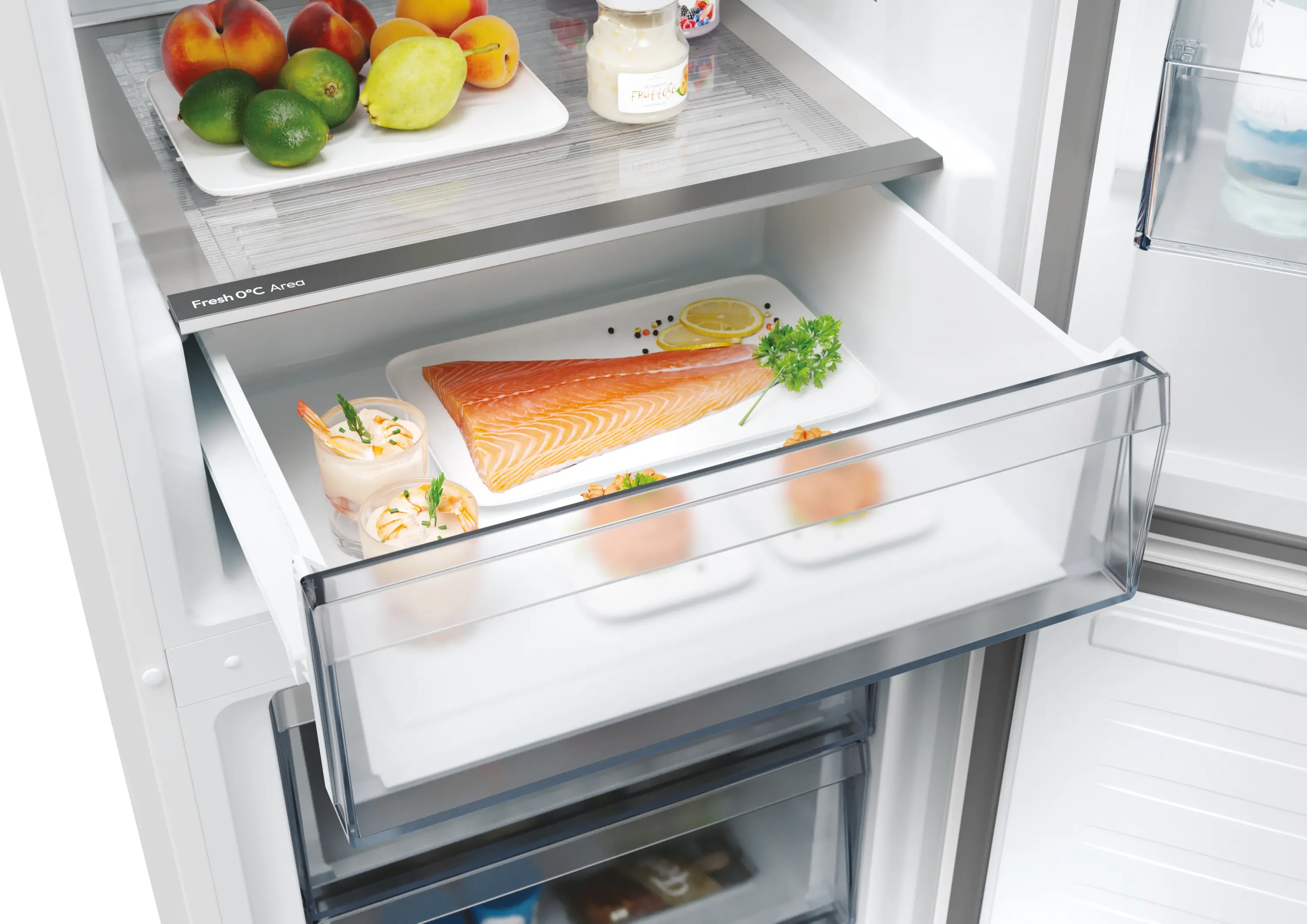 Lodówka Candy Fresco 300 CNCQ2T618EX Pełny No Frost 185cm Komora ...