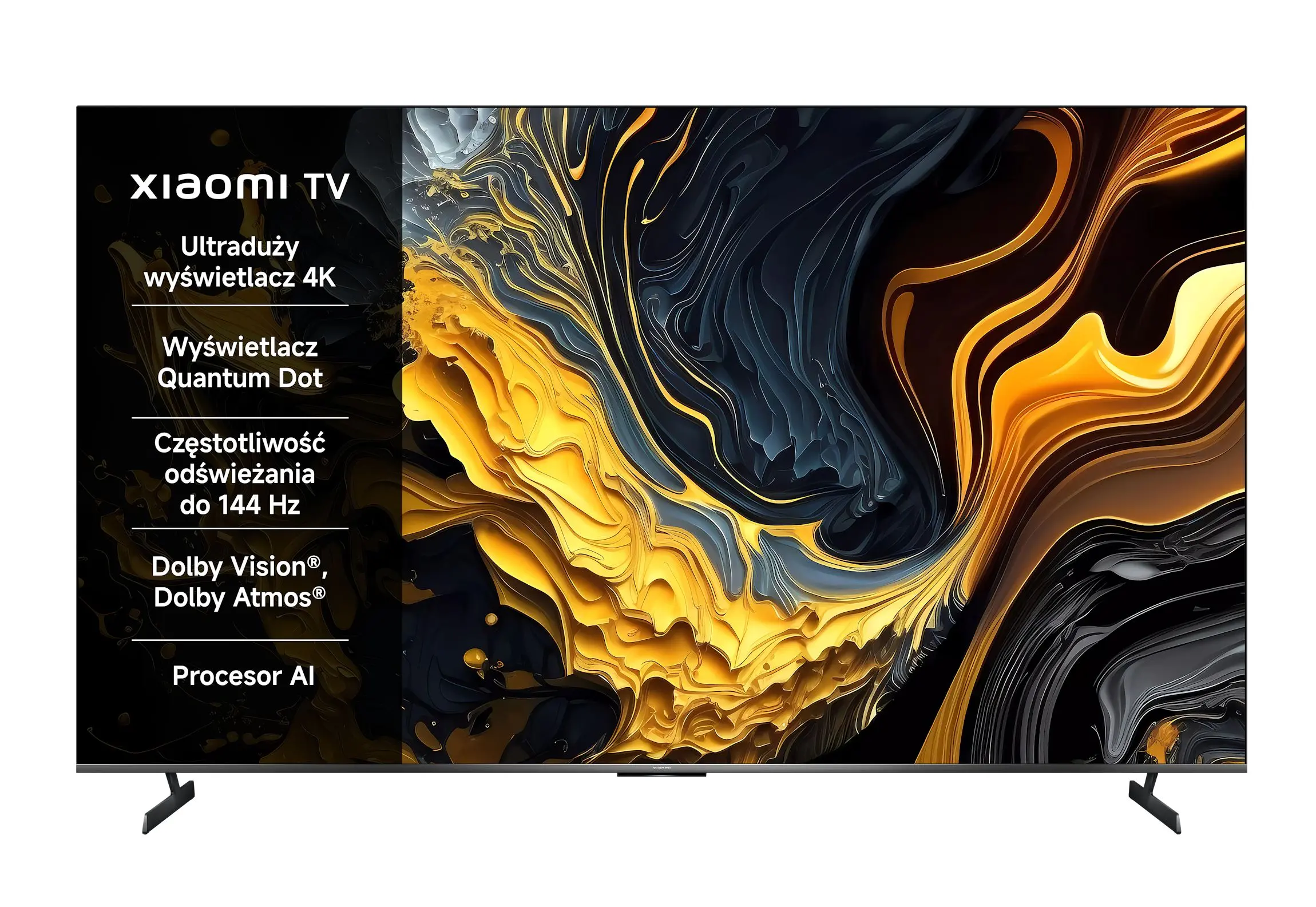 Telewizor Xiaomi TV Max 85 2025 (L85MA-MAXEU) 85" QLED 4K 144Hz Google TV Dolby Vision Dolby ...