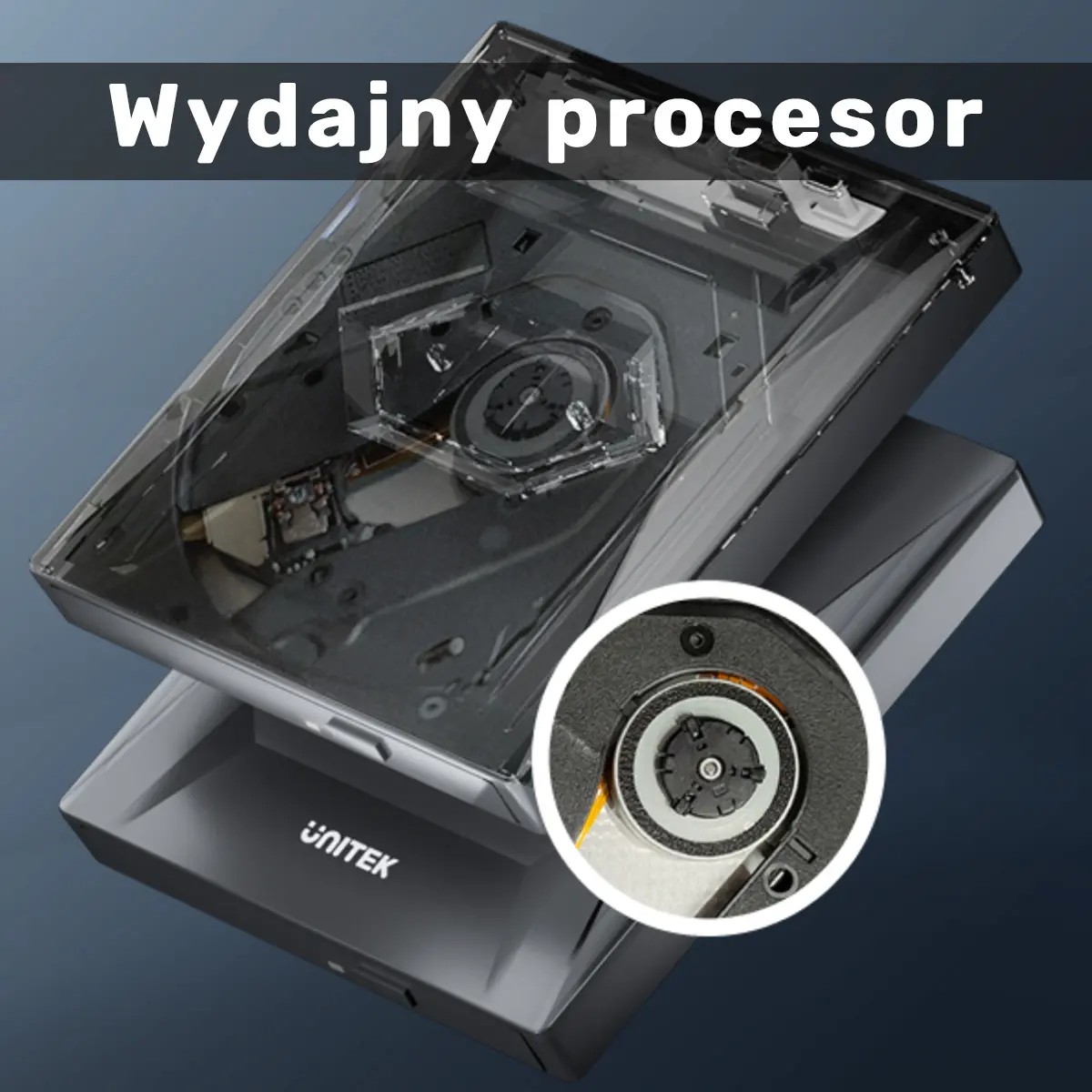 Unitek T1037A01 Czarny - Dobra cena, Opinie w Sklepie RTV EURO AGD