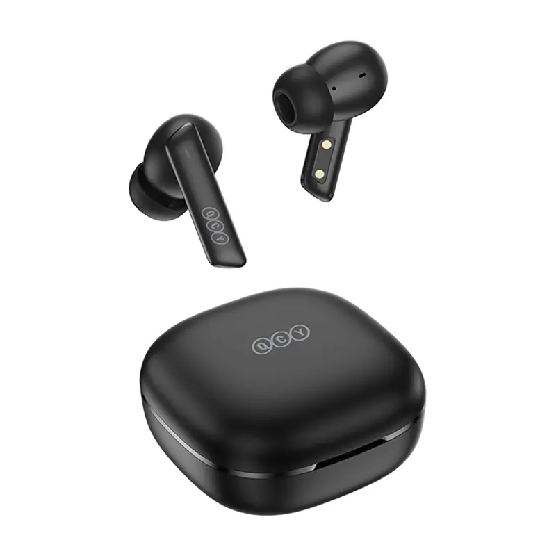 Słuchawki bezprzewodowe QCY HT05 Dokanałowe Bluetooth 5.2 Czarny ...