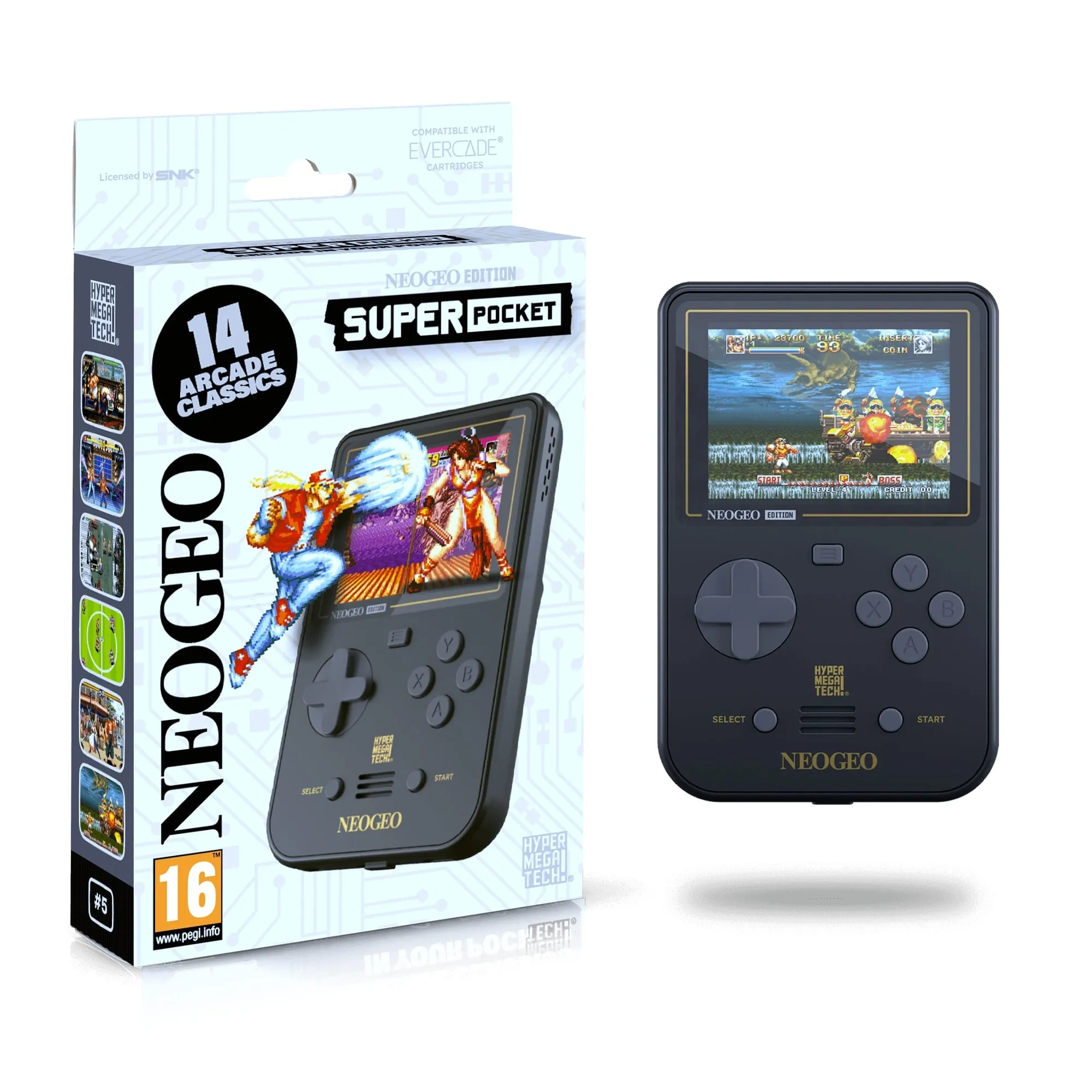 Hyper Mega Tech! Super Pocket NEOGEO Edition - Dobra cena, Opinie w Sklepie RTV EURO AGD