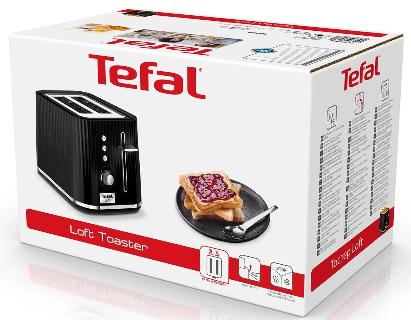 Tefal Loft TT7618 Rozmrażanie - Dobra cena, Opinie w Sklepie RTV EURO AGD
