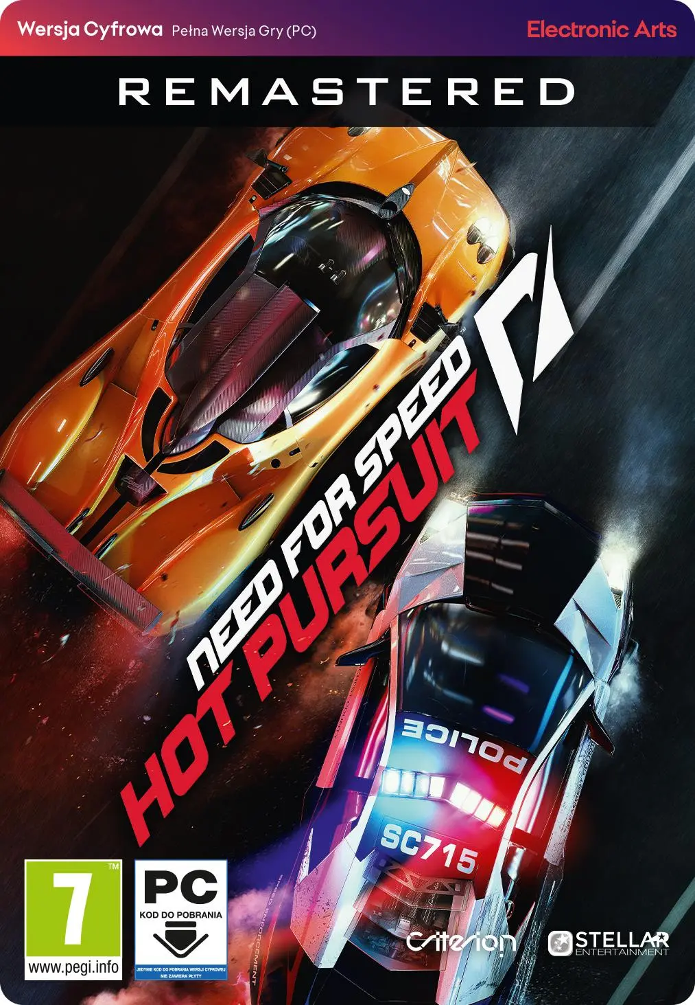 Need For Speed: Hot Pursuit Remastered [kod aktywacyjny] Gra na PC ...