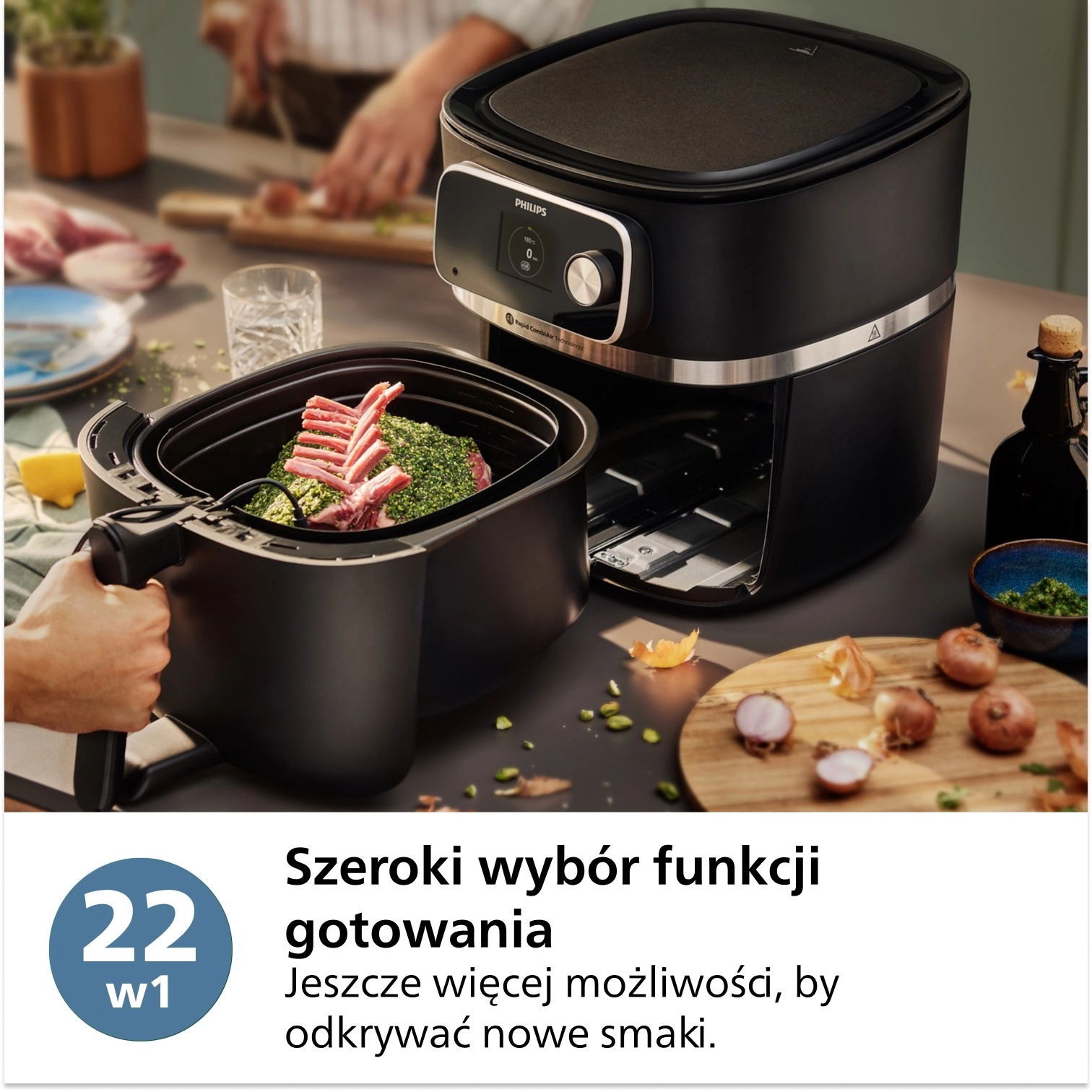 Philips OVI Smart 2.0 XXL HD9880/90 2200W 8,3l Aplikacja mobilna ...