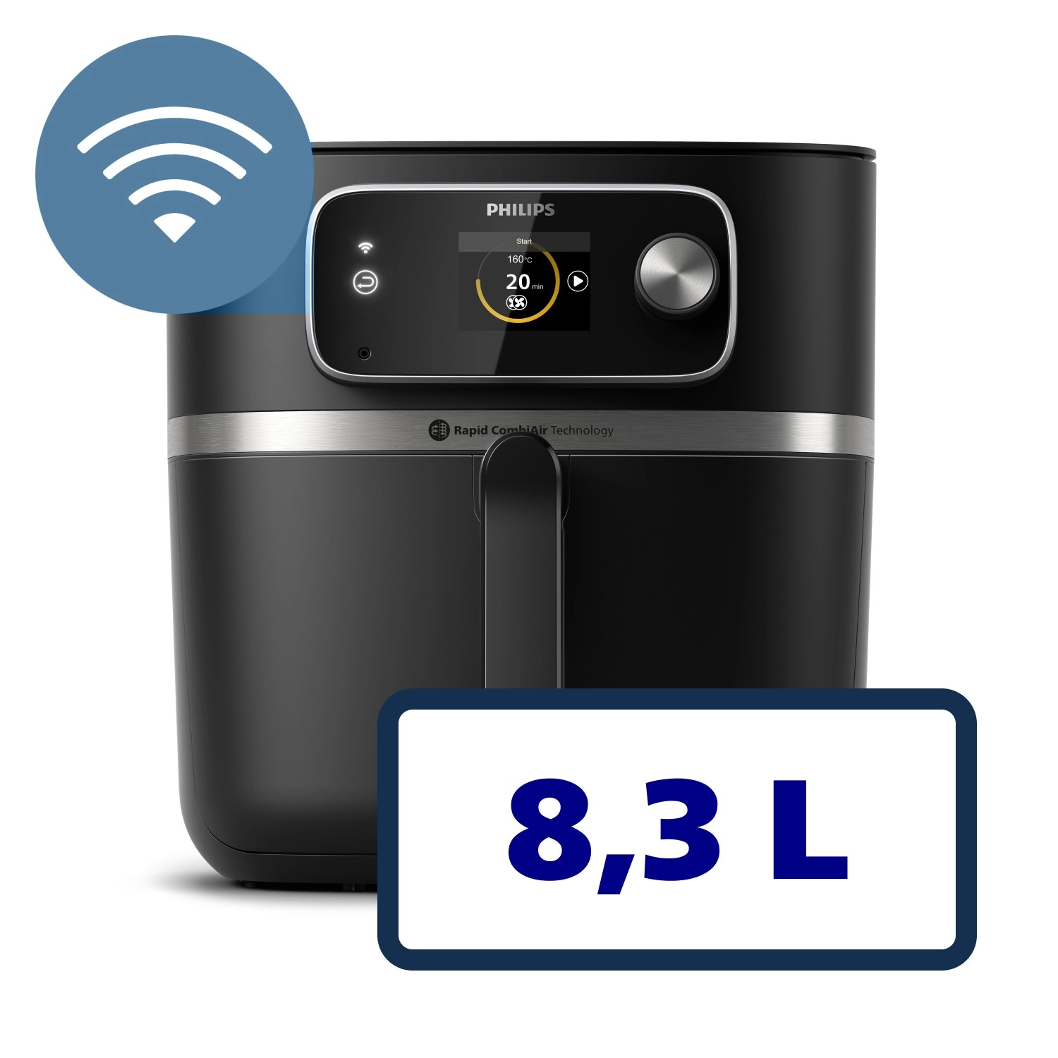 Philips OVI Smart 2.0 XXL HD9880/90 2200W 8,3l Aplikacja mobilna ...