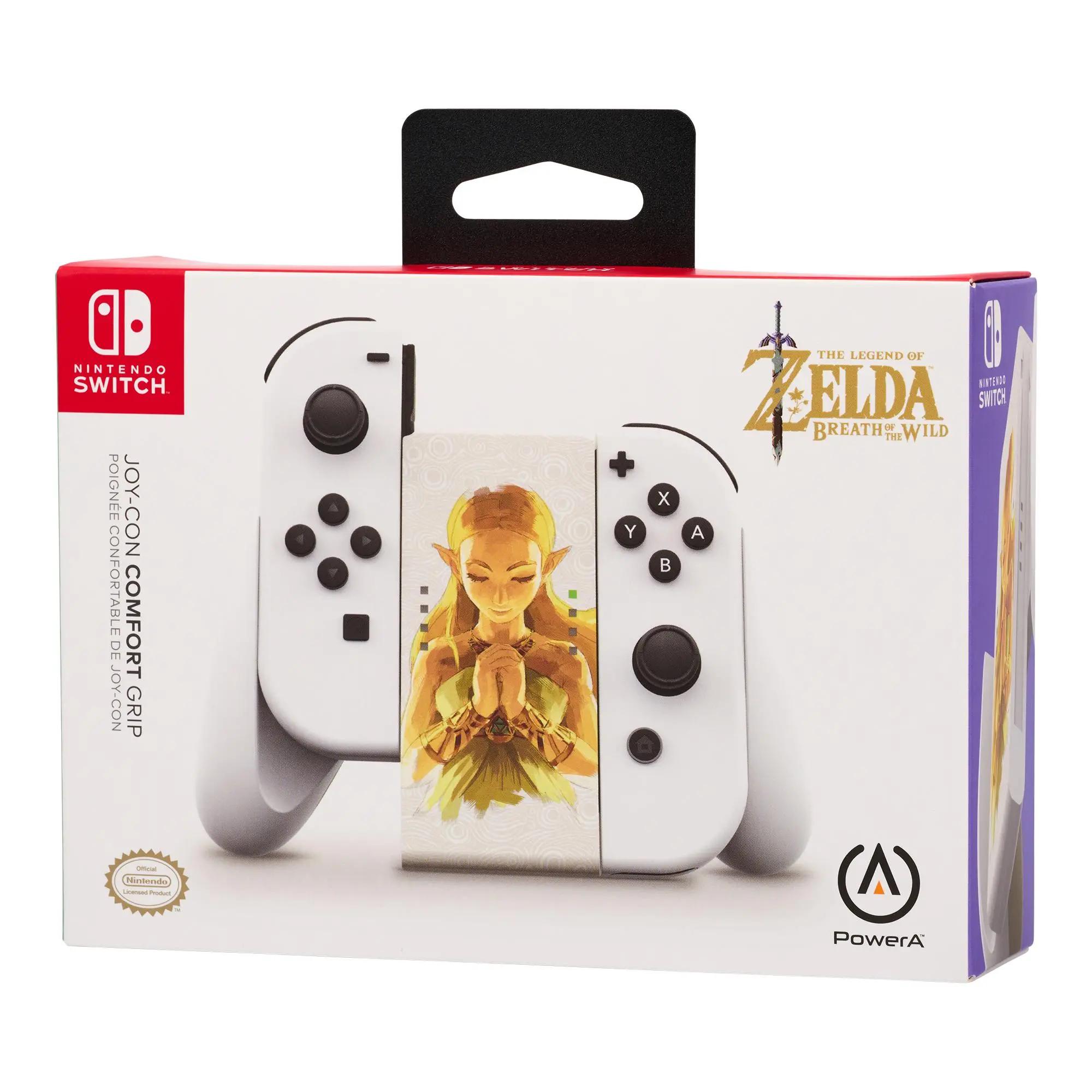 PowerA Joy-Con Comfort Grip Block Princess Zelda do Nintendo Switch w ...