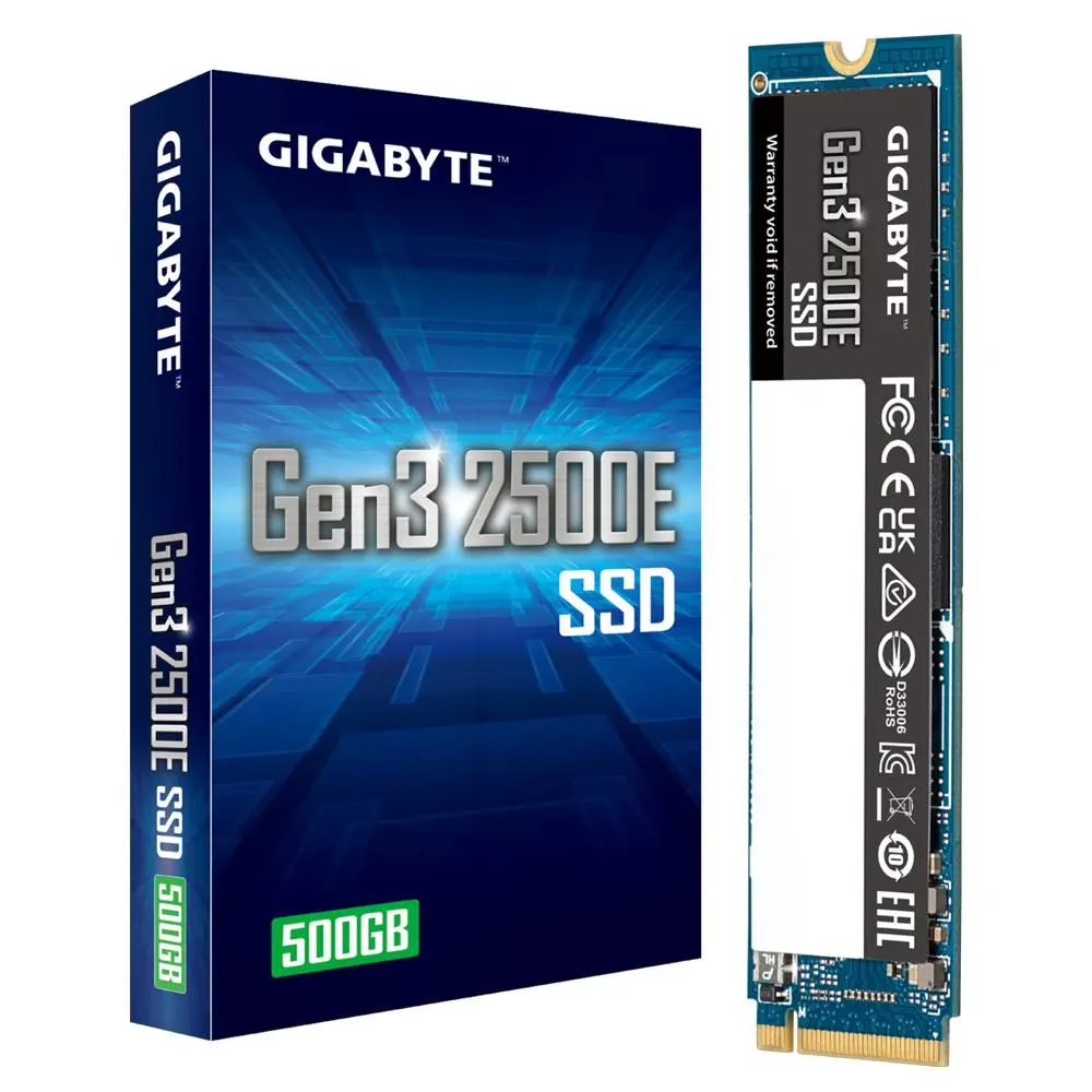Dysk SSD Gigabyte Gen3 2500E SSD 500GB PCIe 3.0x4 NVMe - Opinie, Cena ...