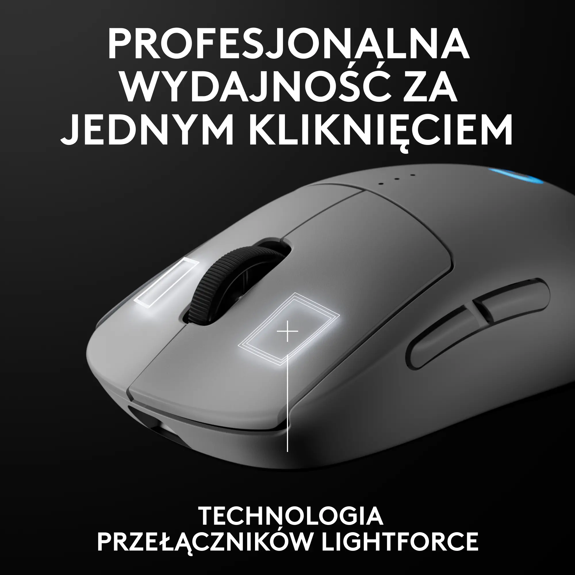 Myszka gamingowa Logitech G Pro 2 Lightspeed Biały - Opinie, Cena - RTV ...