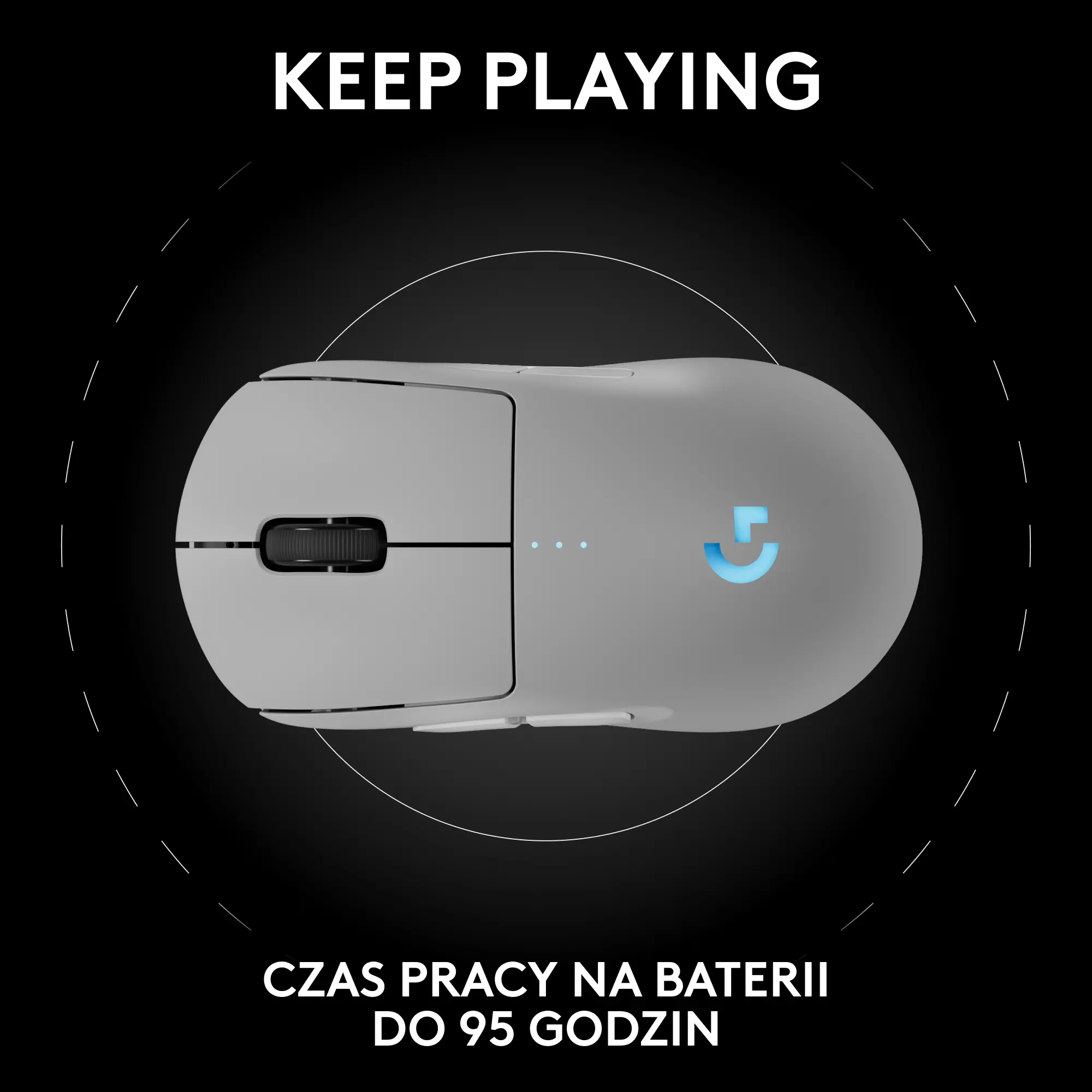 Myszka gamingowa Logitech G Pro 2 Lightspeed Biały - Opinie, Cena - RTV ...