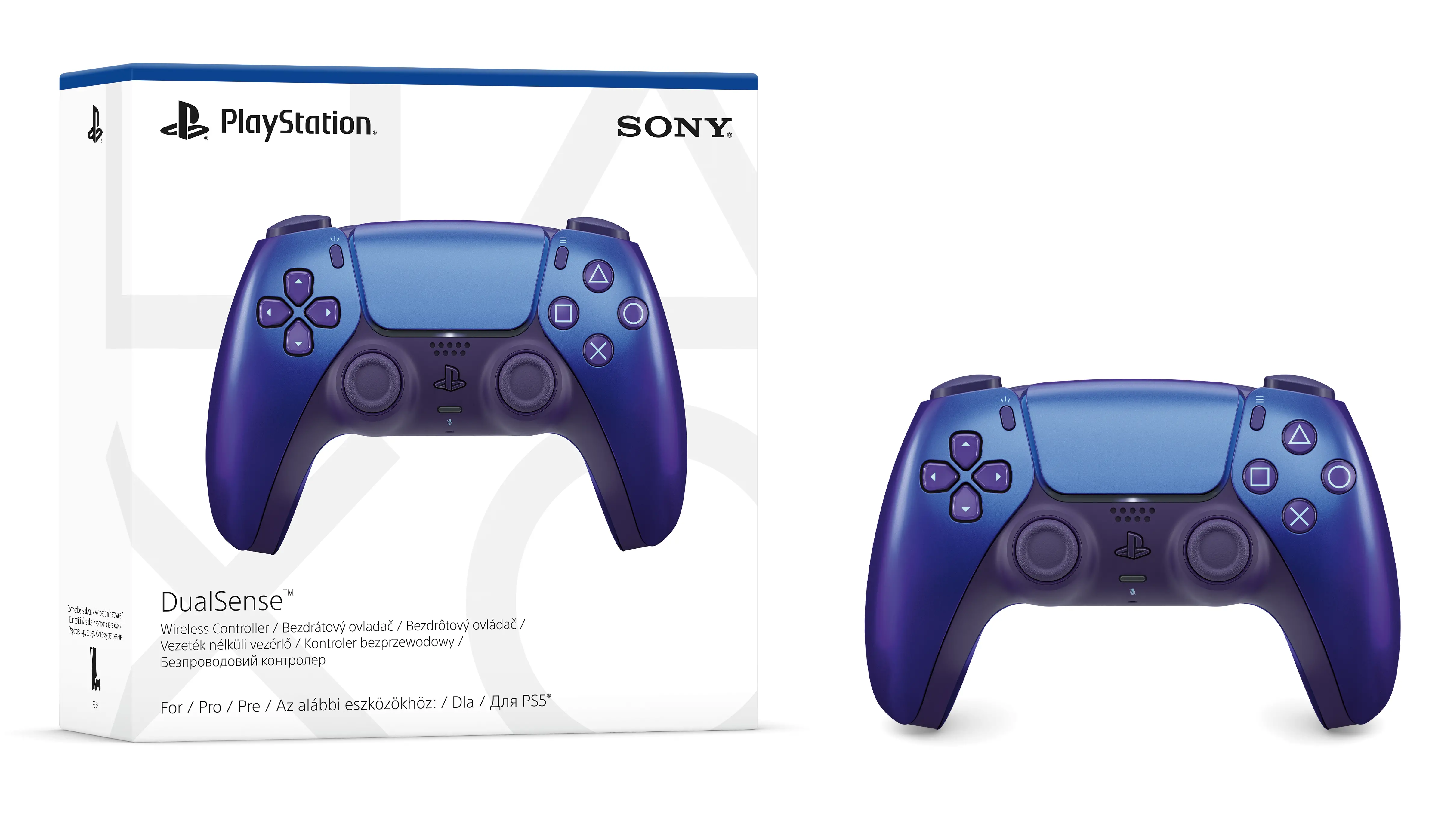 Sony DualSense Chroma Indigo do PS5 Bezprzewodowy Niebieski - Dobra ...