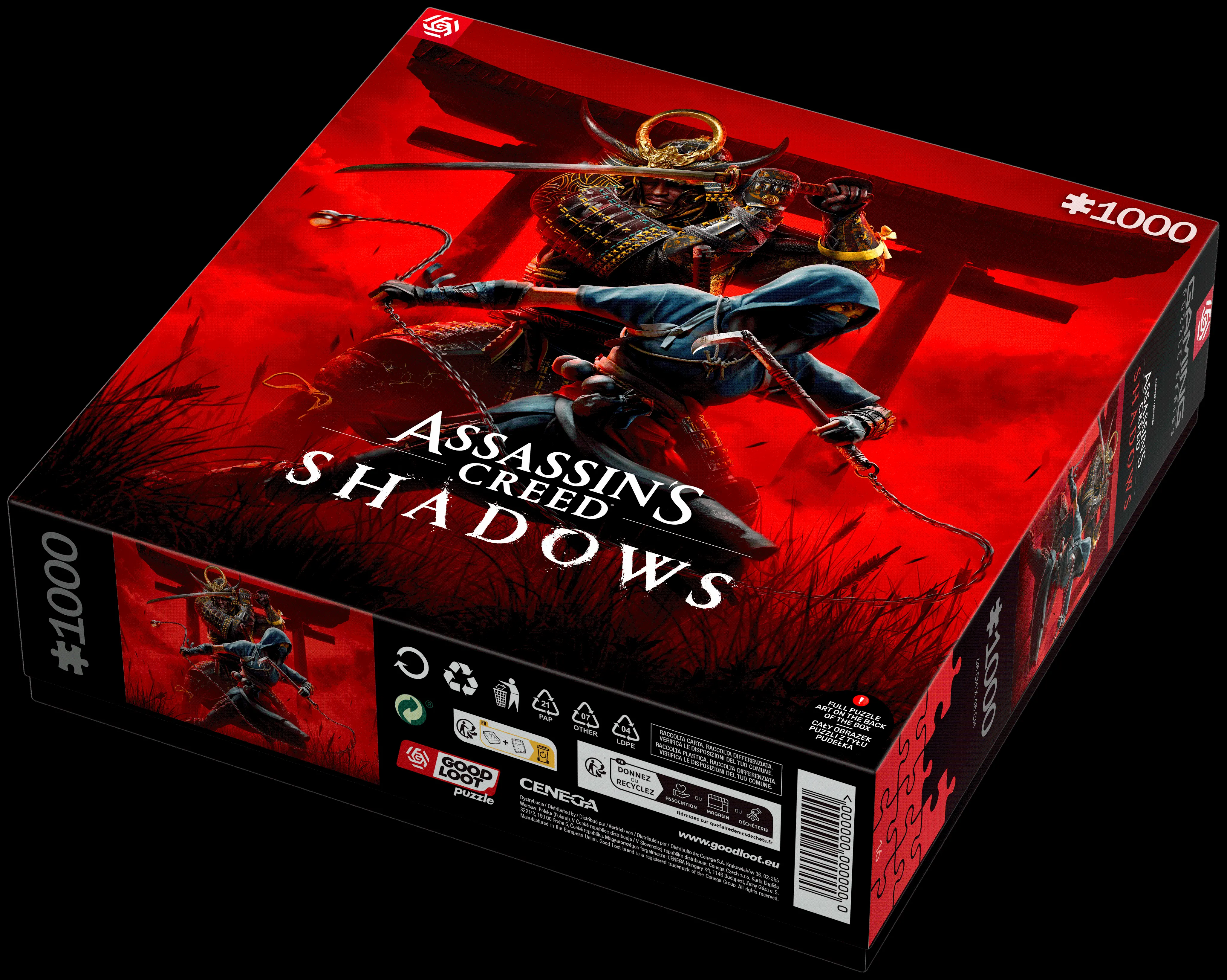 Good Loot Assassin's Creed Shadows Naoe & Yasuke Gaming Puzzle 1000 ...