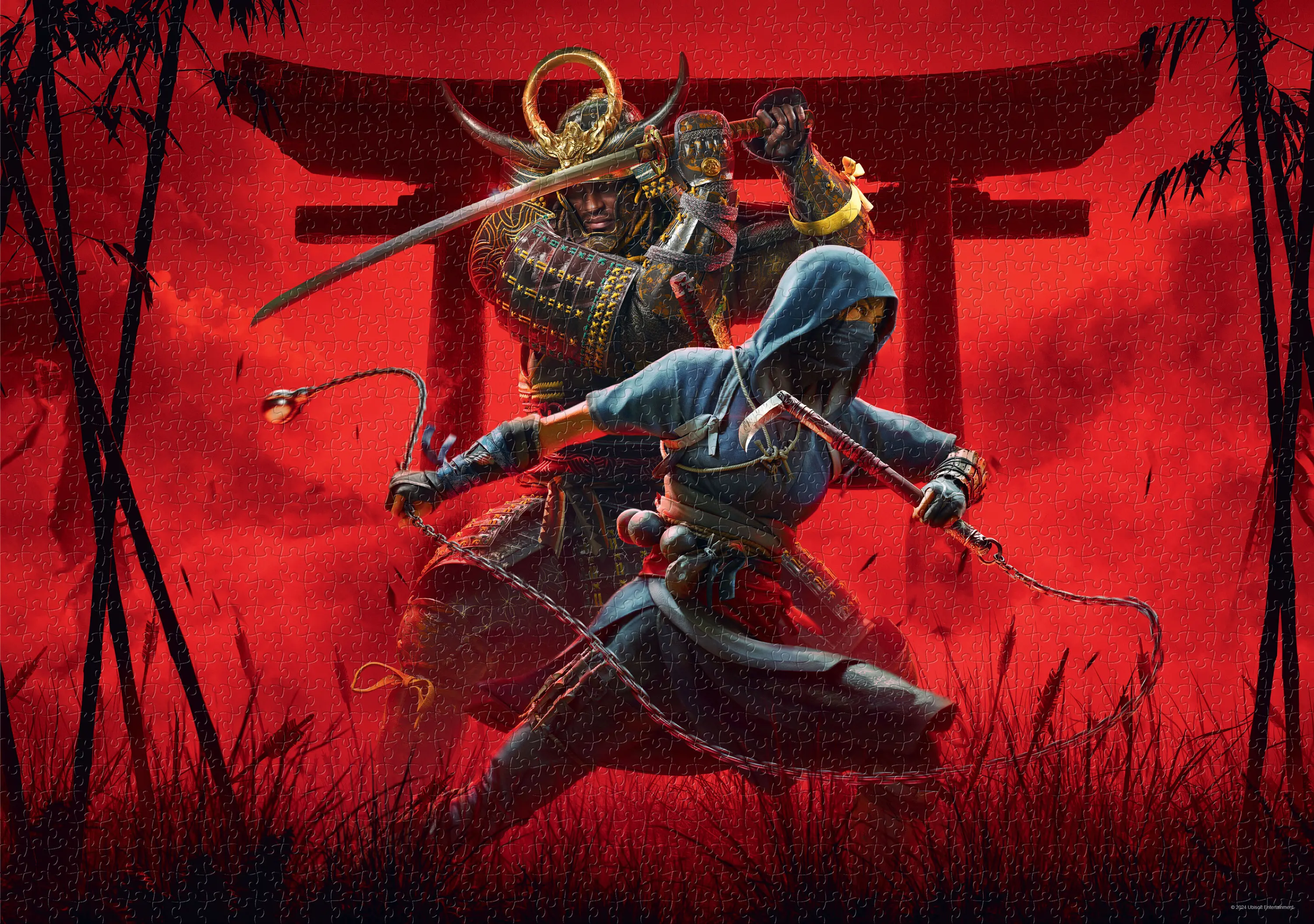 Good Loot Assassin's Creed Shadows Naoe & Yasuke Gaming Puzzle 1000 ...