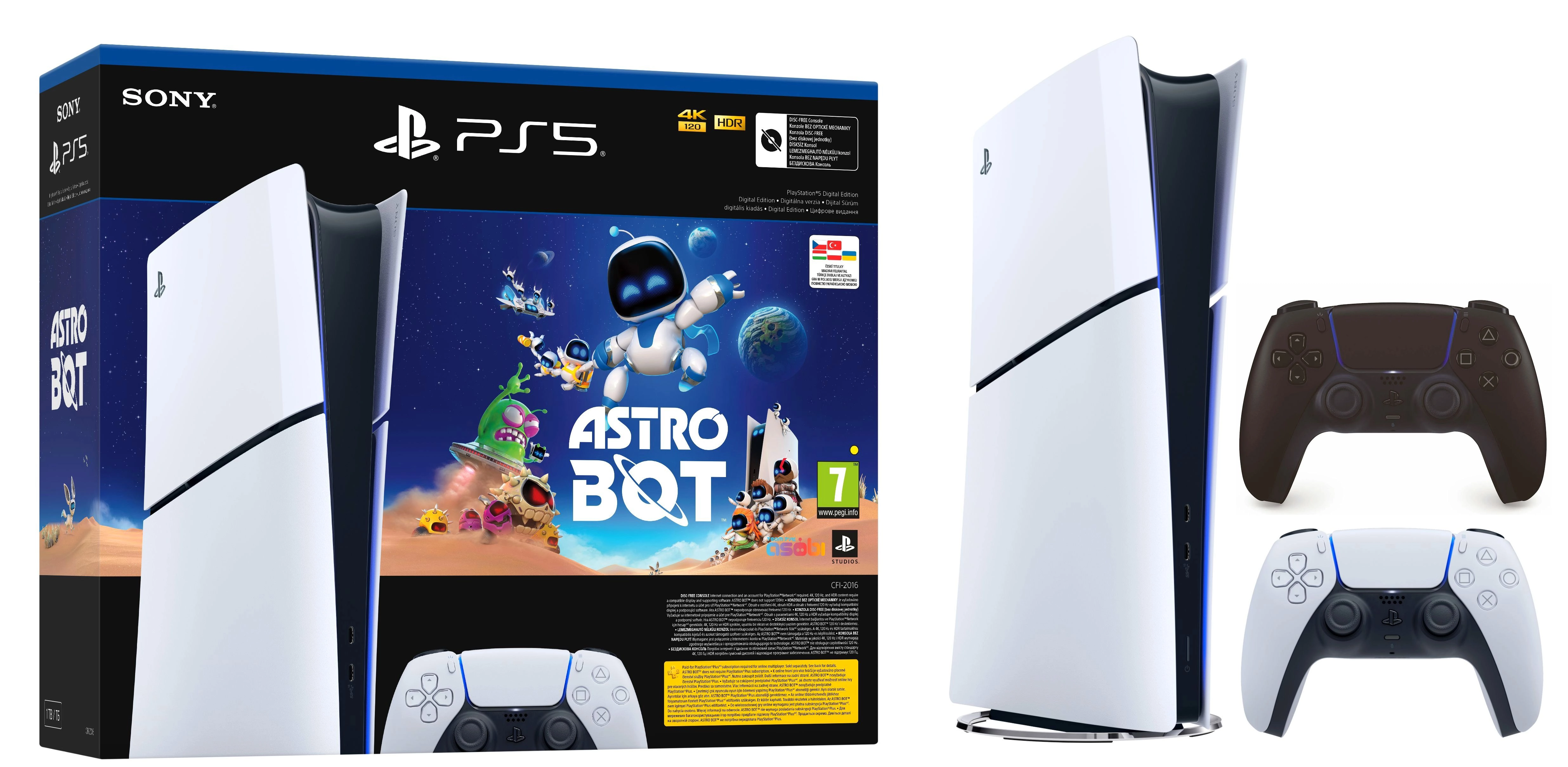 Sony PlayStation 5 Digital Slim D Chassis (PS5) 1TB Astro Bot Bundle ...