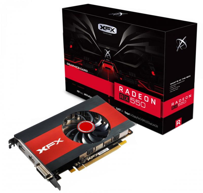 XFX Radeon RX 550 Single Slot 2GB GDDR5 128 bit - Opinie, Cena - RTV ...