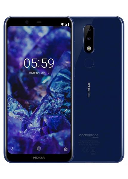 Smartfon Nokia 5.1 Plus TA-1105 (niebieski) - Opinie, Cena - RTV EURO AGD