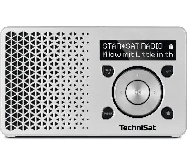 Radioodbiornik TechniSat DigitRadio 1 Radio FM DAB+ Srebrny - Opinie ...