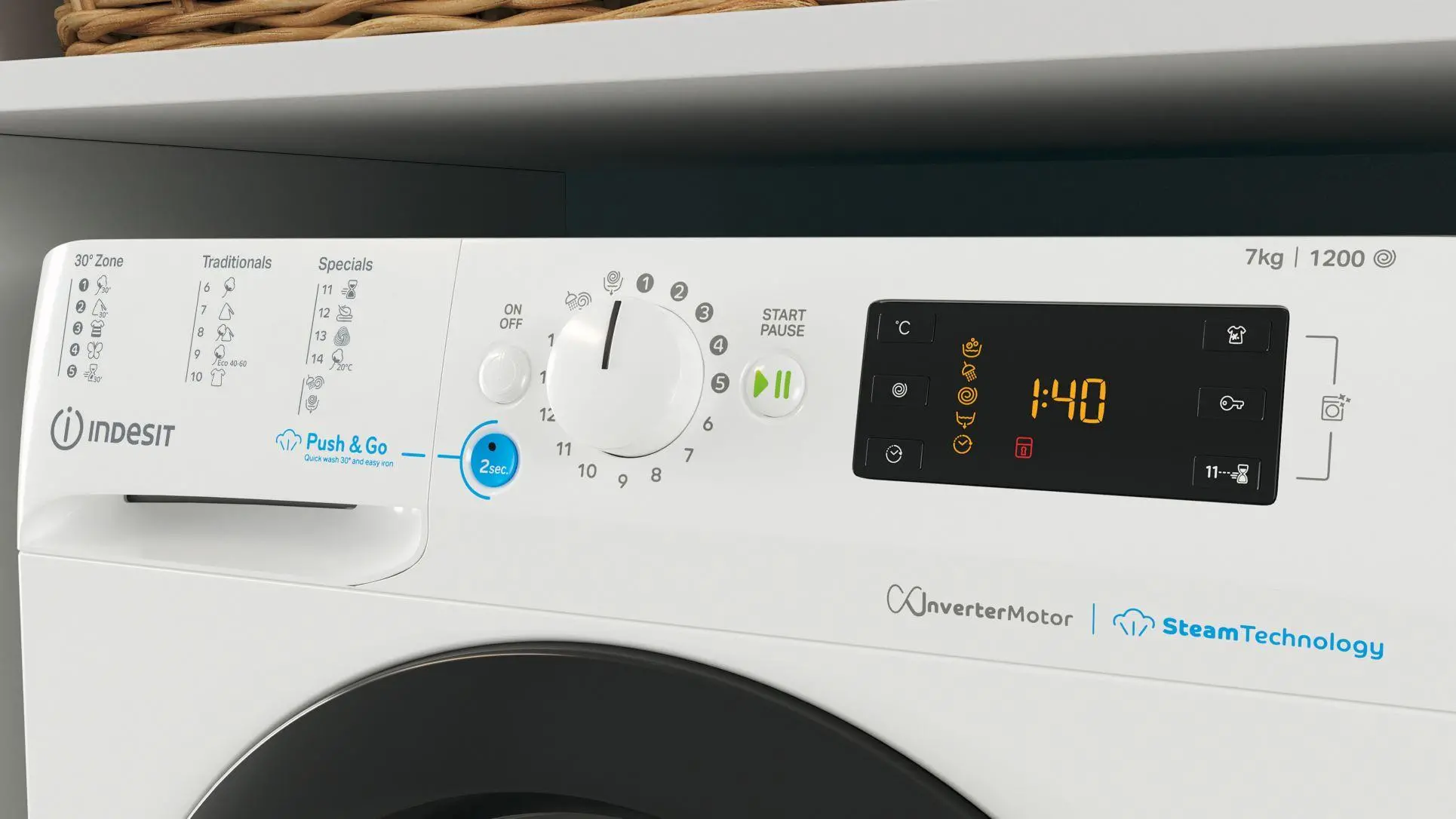 Pralka Indesit BWSE 71295X WBV EU Slim 7kg 1200obr/min - Opinie, Cena ...