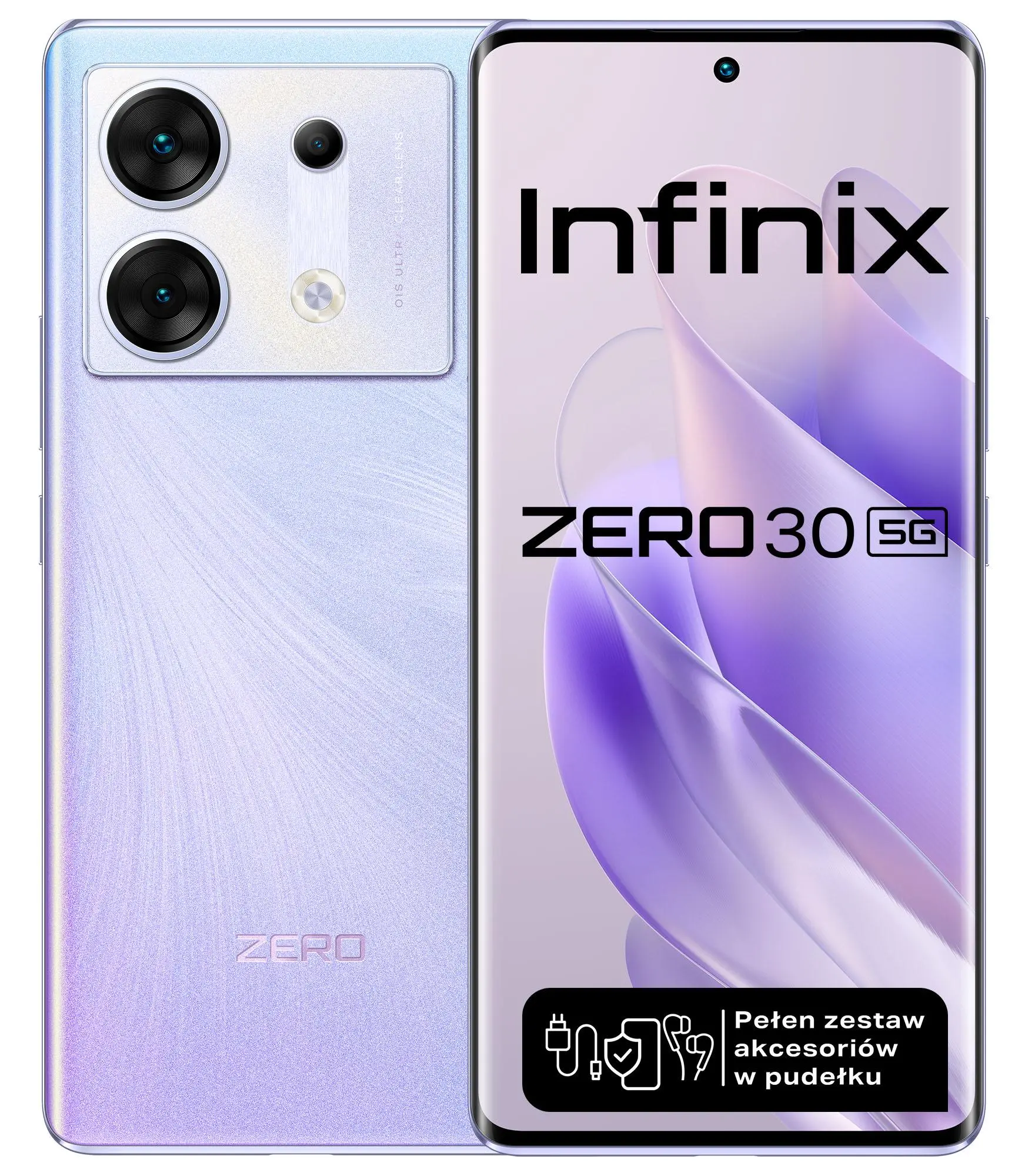 Smartfon Infinix Zero 30 5G 12/256GB 6,78" 108Mpix Purpurowy - Opinie, Cena - RTV EURO AGD