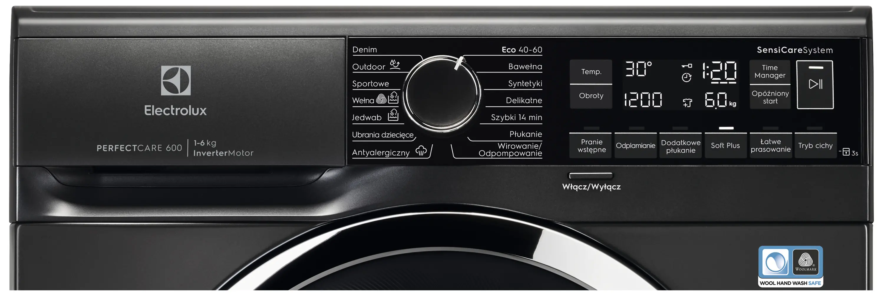 Pralka Electrolux 600 SensiCare EW6SM226CP Superslim 6kg 1200obr/min ...