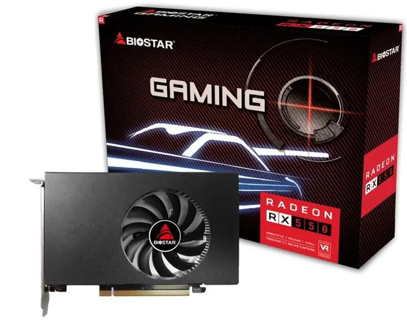 Karta graficzna Biostar Radeon RX 550 4GB GDDR5 128bit - Opinie, Cena ...