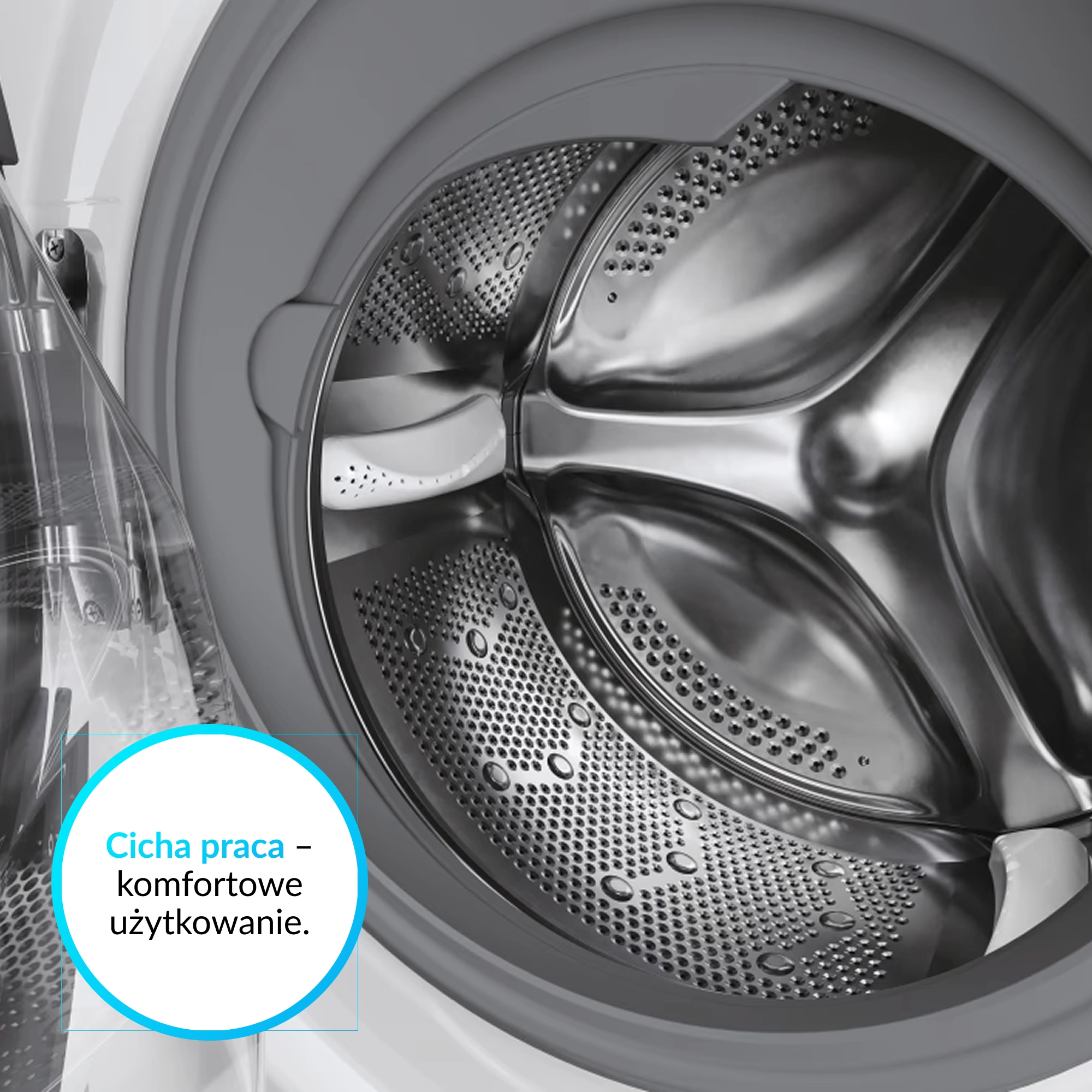 Pralko-suszarka Candy CSOW44644TWMB6-S Slim 40cm 6kg/4kg Zdalne ...