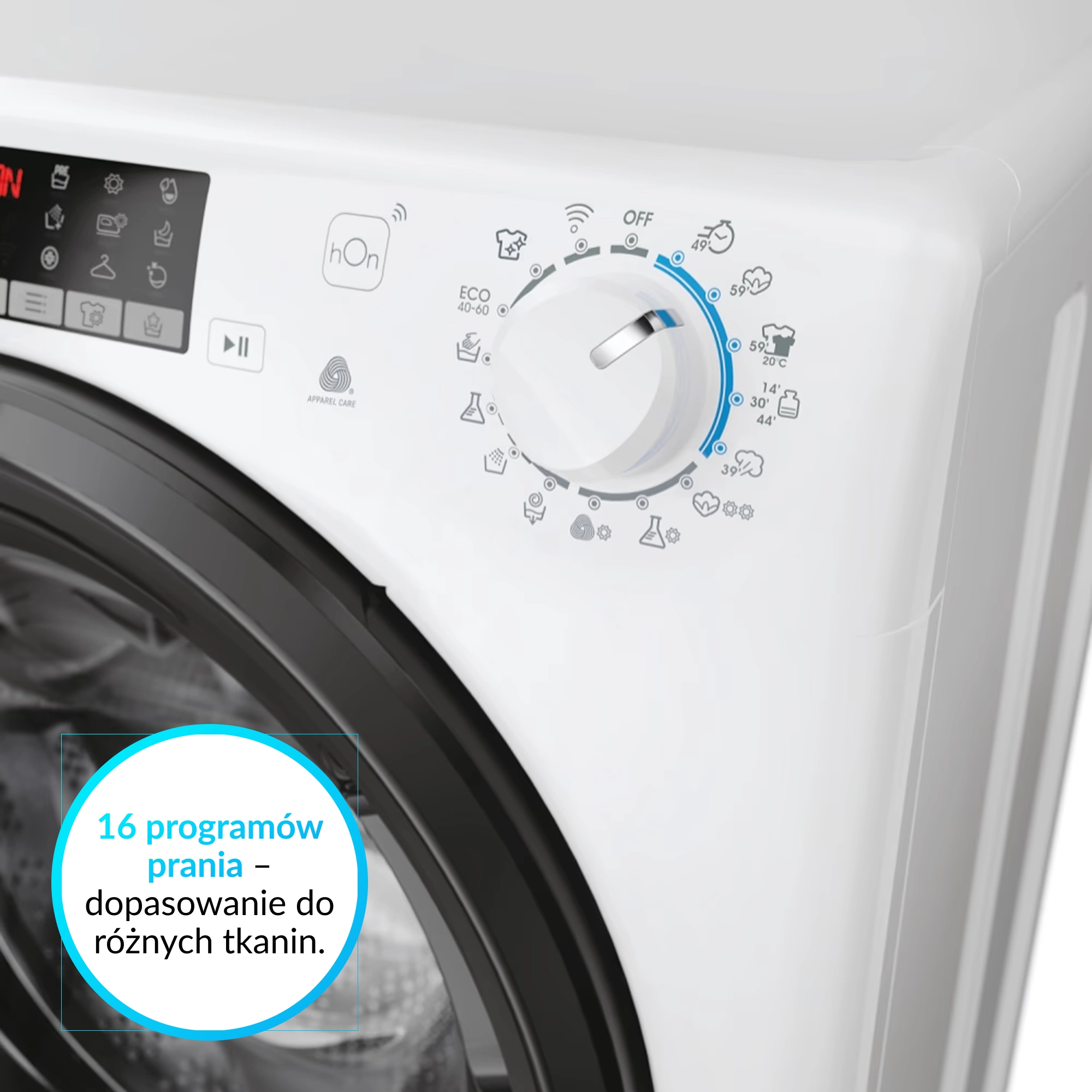 Pralko-suszarka Candy CSOW44644TWMB6-S Slim 40cm 6kg/4kg Zdalne ...