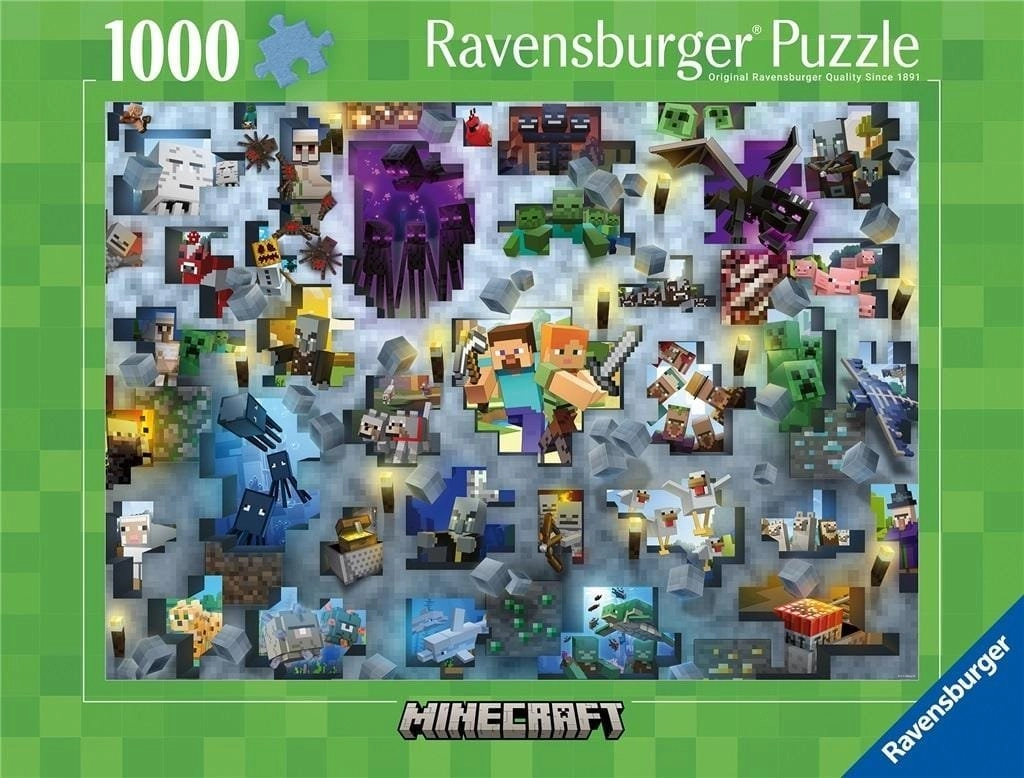 Minecraft Challenge 1000 Element w Dobra Cena Opinie W Sklepie RTV Minecraft Challenge 1000 Element w Dobra Cena Opinie W Sklepie RTV