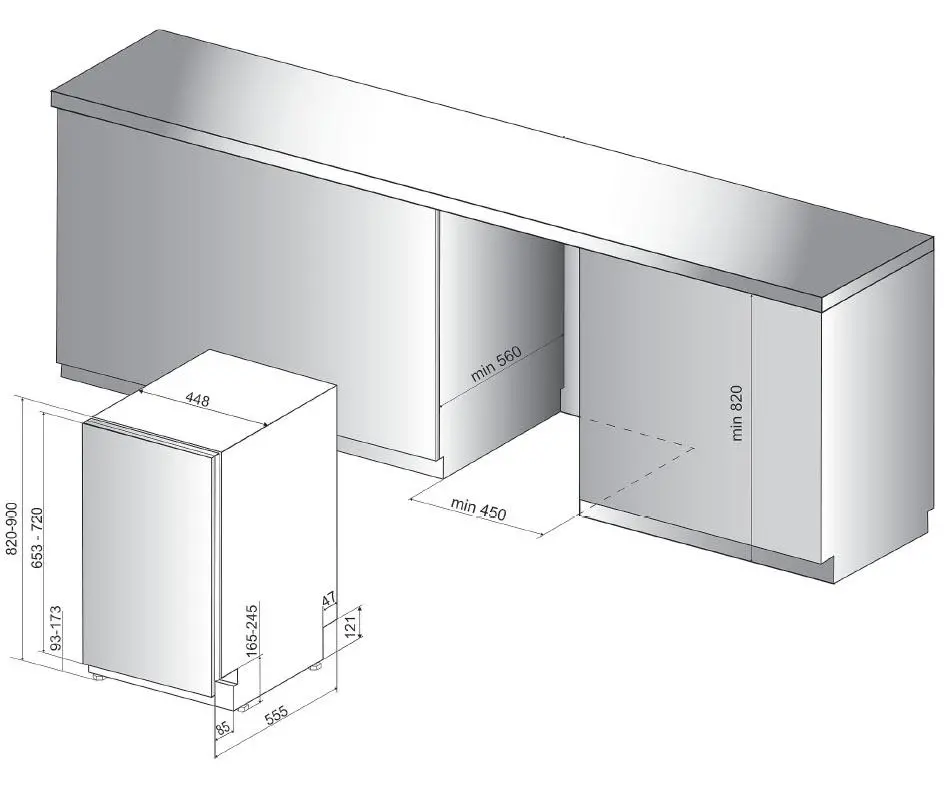 Zmywarka Whirlpool WSIC 3M27 C 44,8cm Kosz z tacą na sztućce - Opinie ...