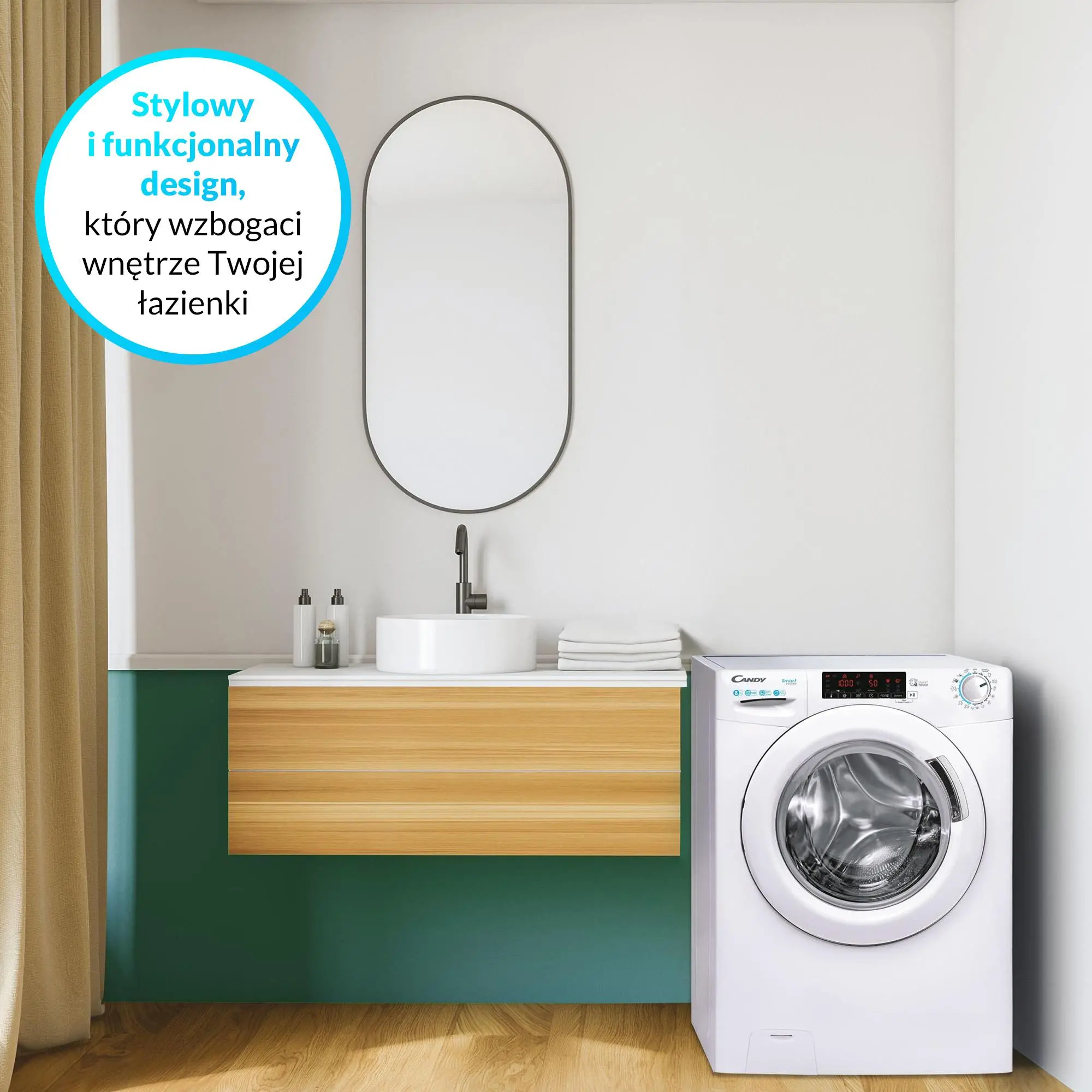 Pralka Candy Smart Inverter CS 128TXME-S Slim 8kg 1200obr/min - Opinie ...