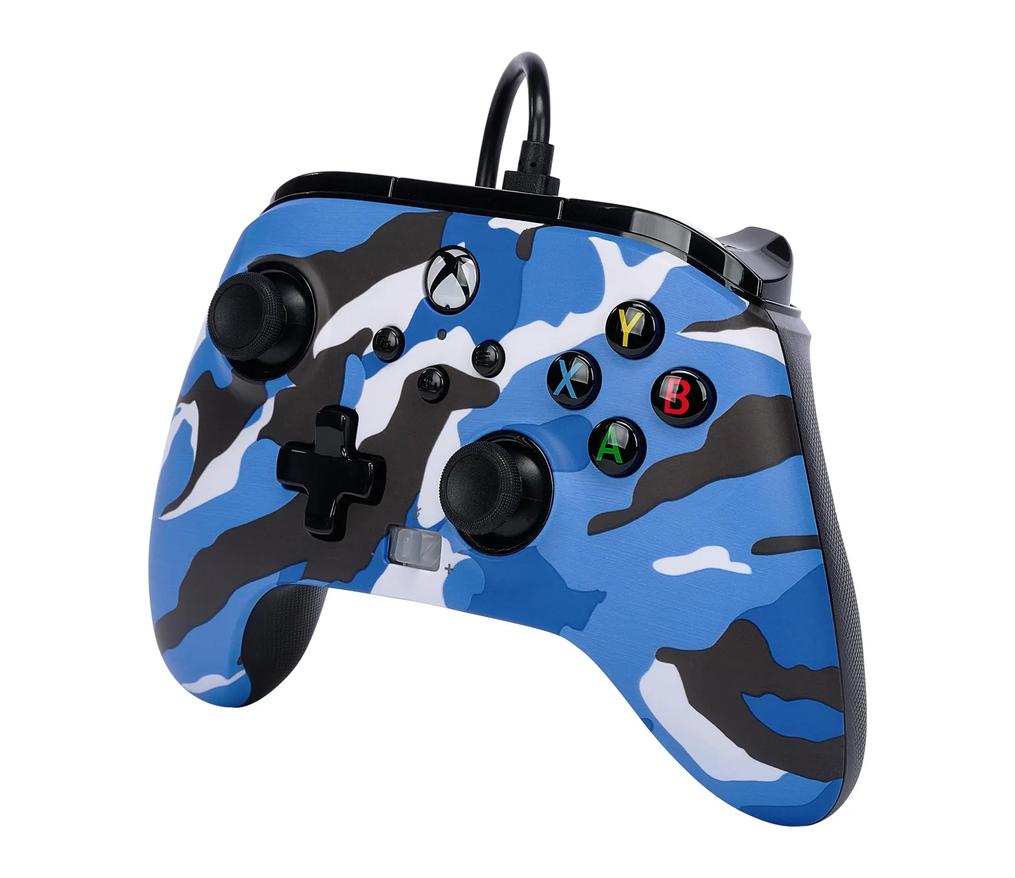 PowerA Enhanced Blue Camo do Xbox Series X/S, Xbox One, PC Przewodowy ...