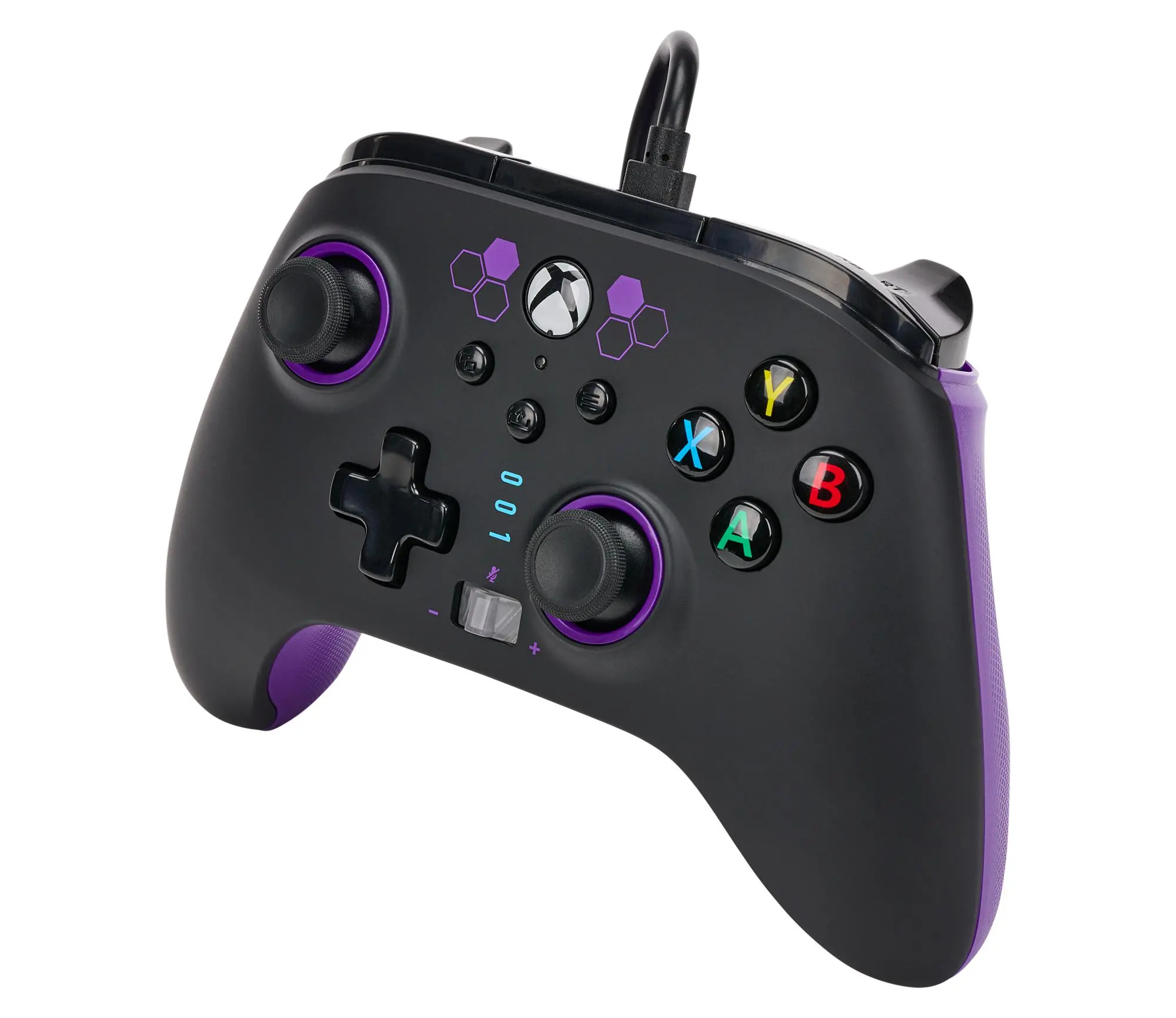 PowerA Enhanced Purple Hex do Xbox Series X/S, Xbox One, PC Przewodowy ...