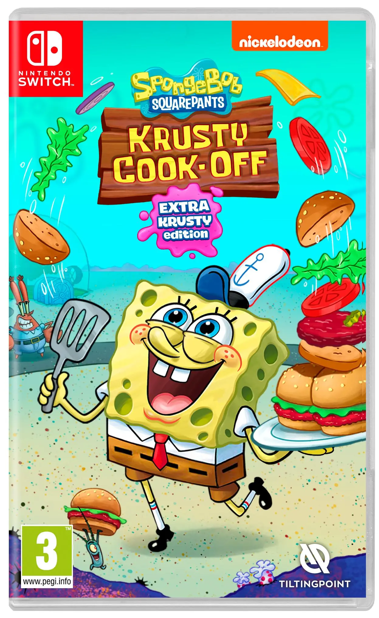 SpongeBob Krusty Cook-Off Gra na Nintendo Switch - Dobra cena, Opinie w ...