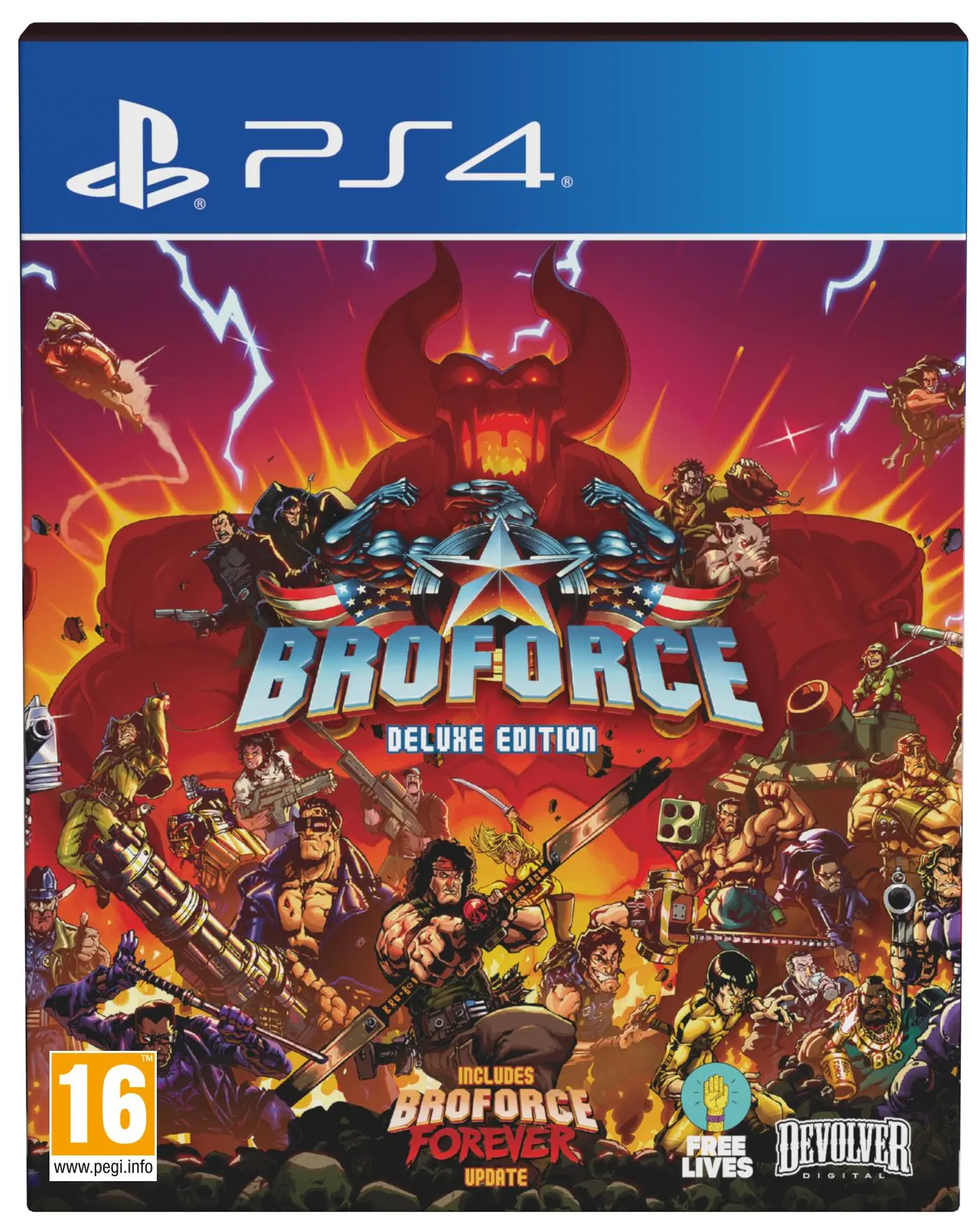 Broforce Edycja Deluxe Gra na PS4 - Dobra cena, Opinie w Sklepie RTV ...
