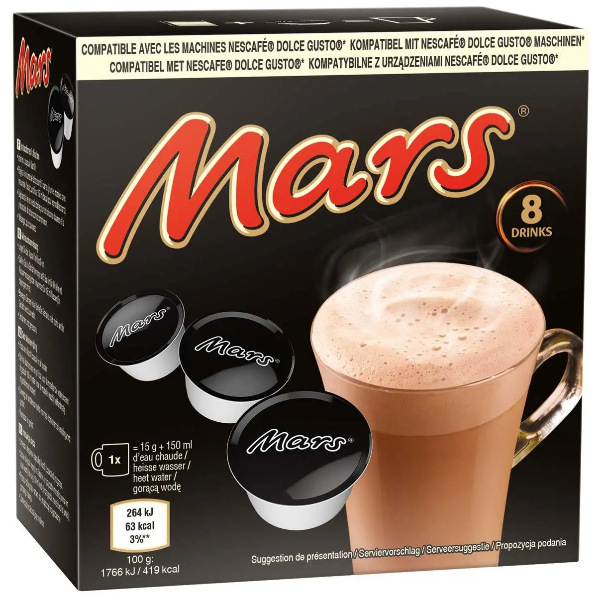 Quest Food Mars 8szt. - Dobra cena, Opinie w Sklepie RTV EURO AGD