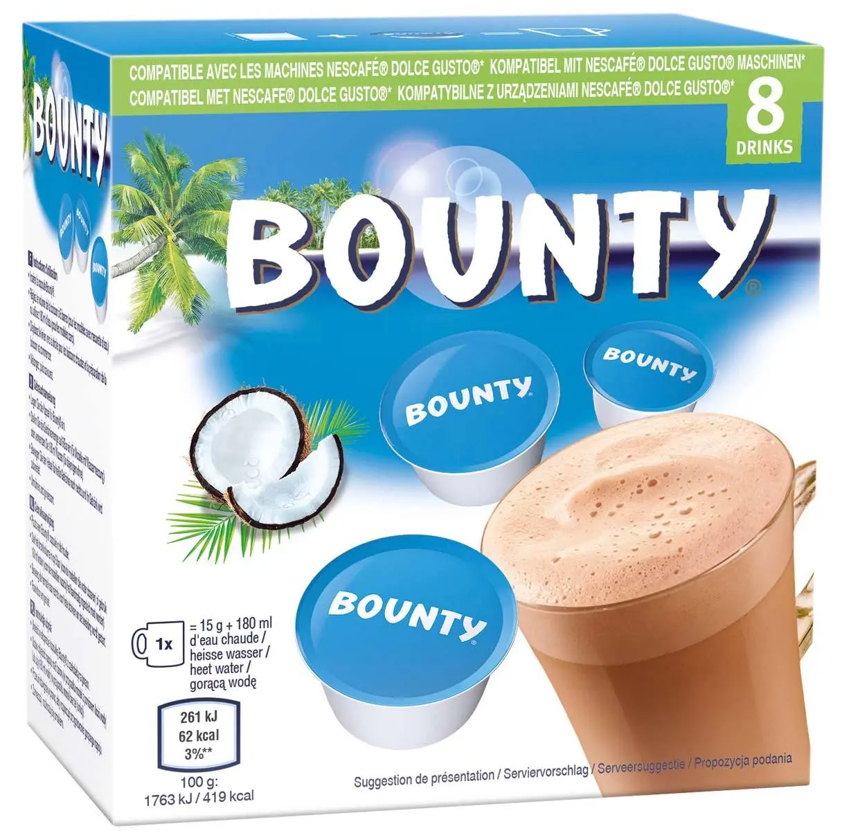 Quest Food Bounty 8szt. - Dobra cena, Opinie w Sklepie RTV EURO AGD